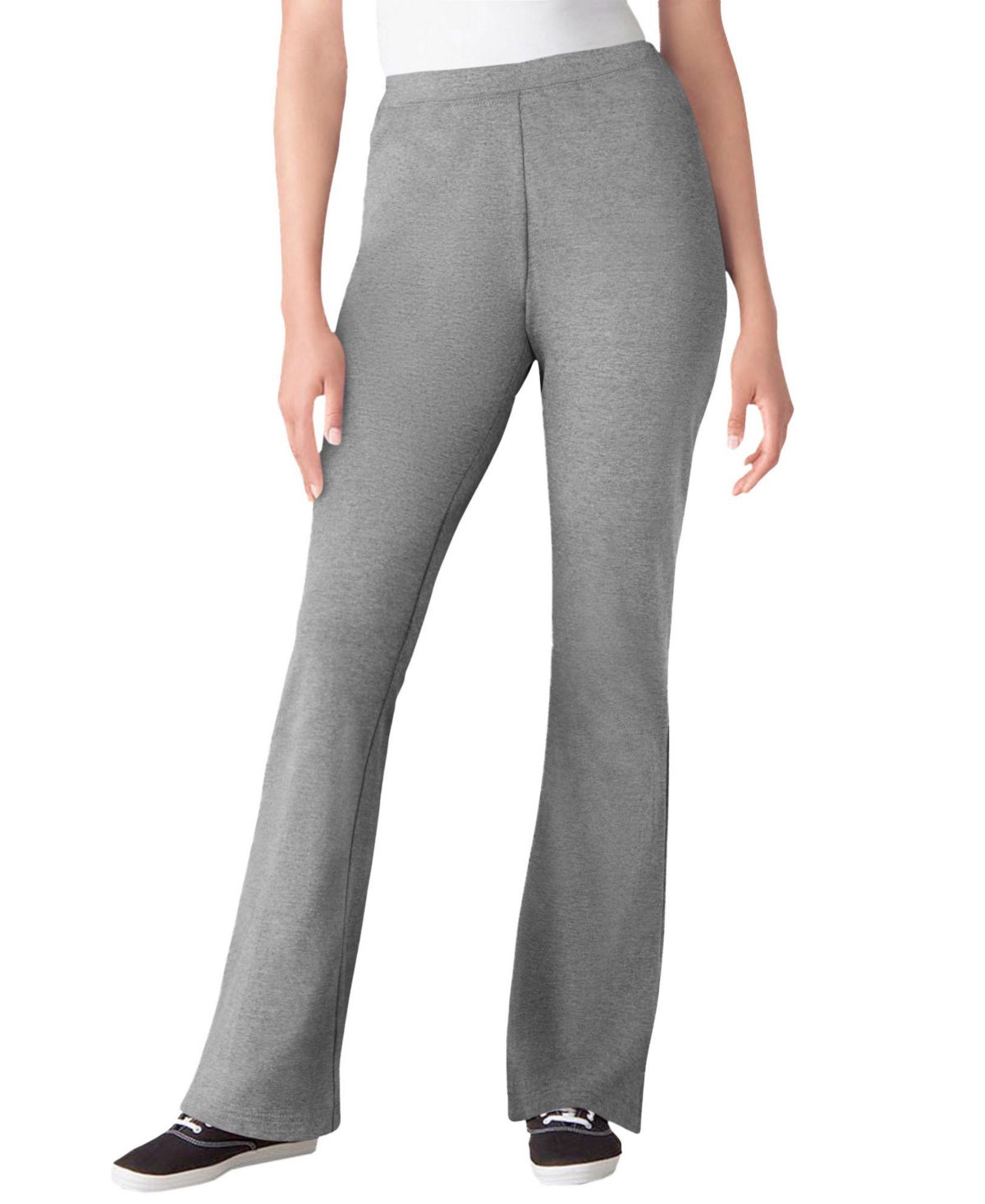 Click here for Woman Within Plus Size Within Stretch-Cotton Knit... prices