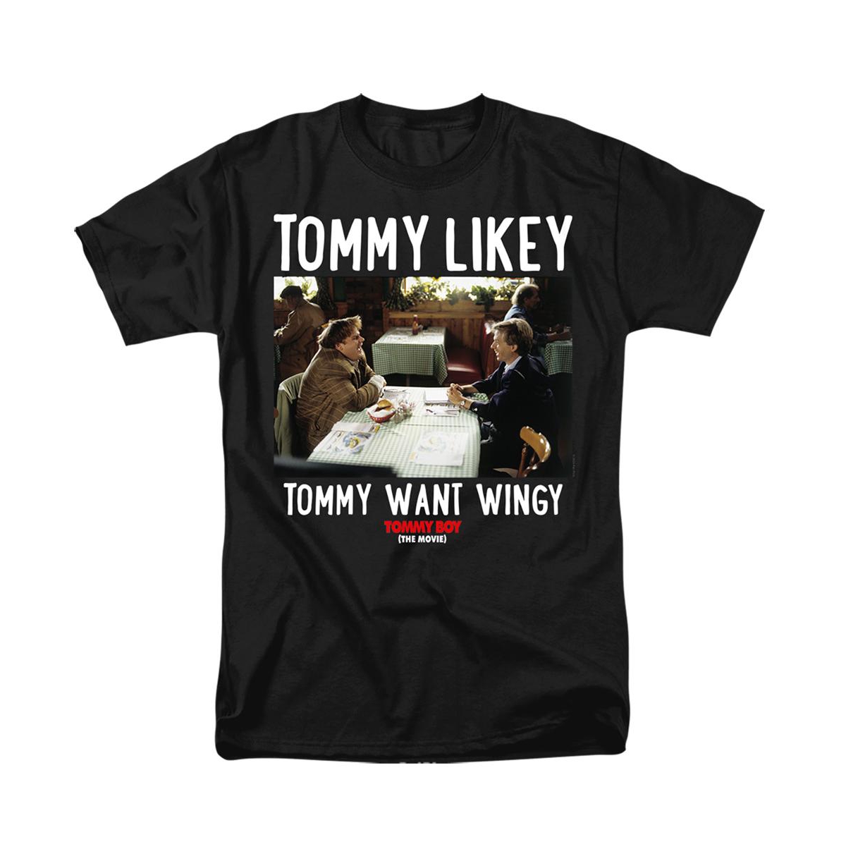 Click here for Logovision Mens Tommy Boy Tommy Likey T Shirt - Bl... prices