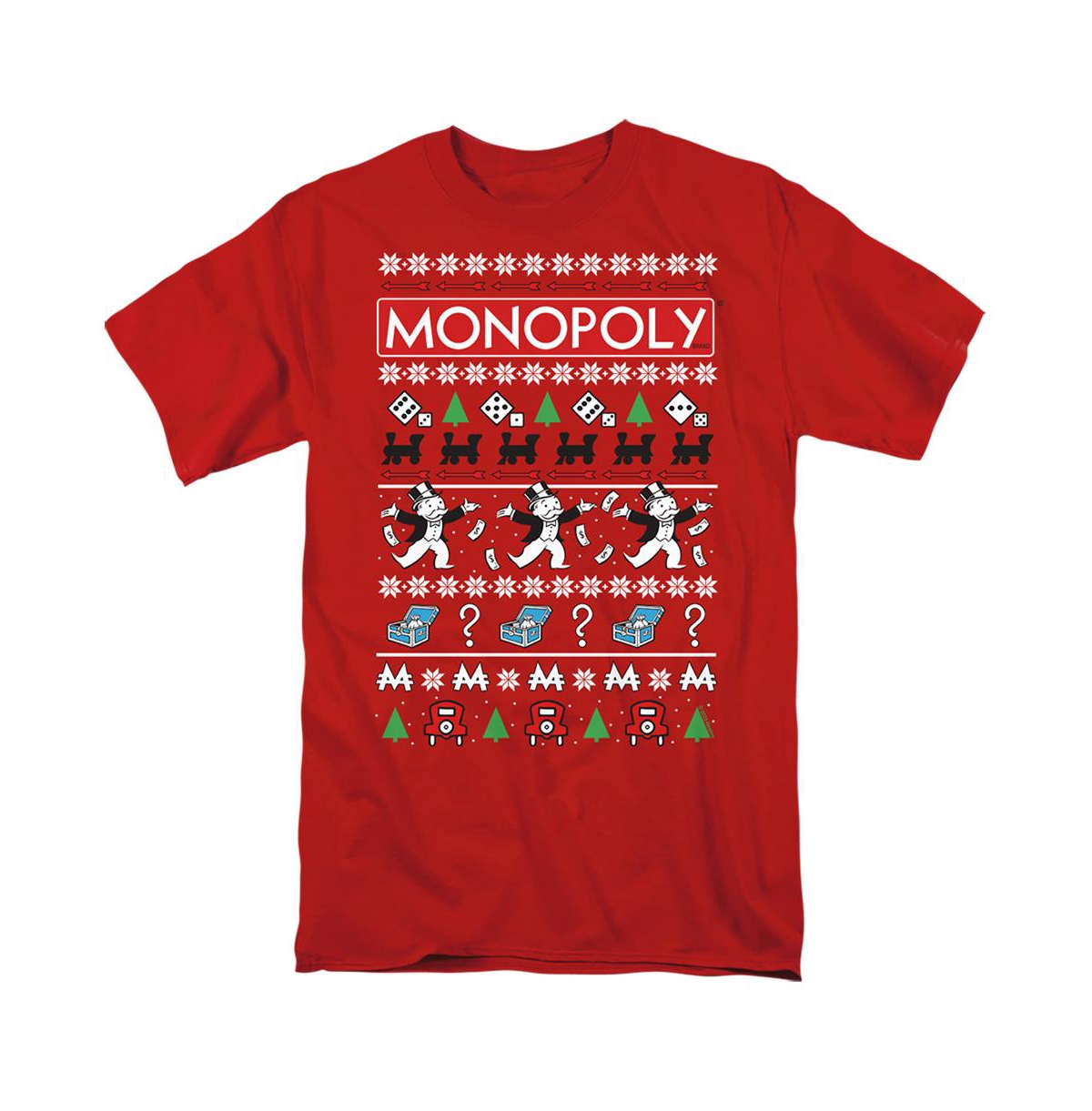 Click here for Logovision Mens Monopoly Icons Ugly Christmas Swea... prices