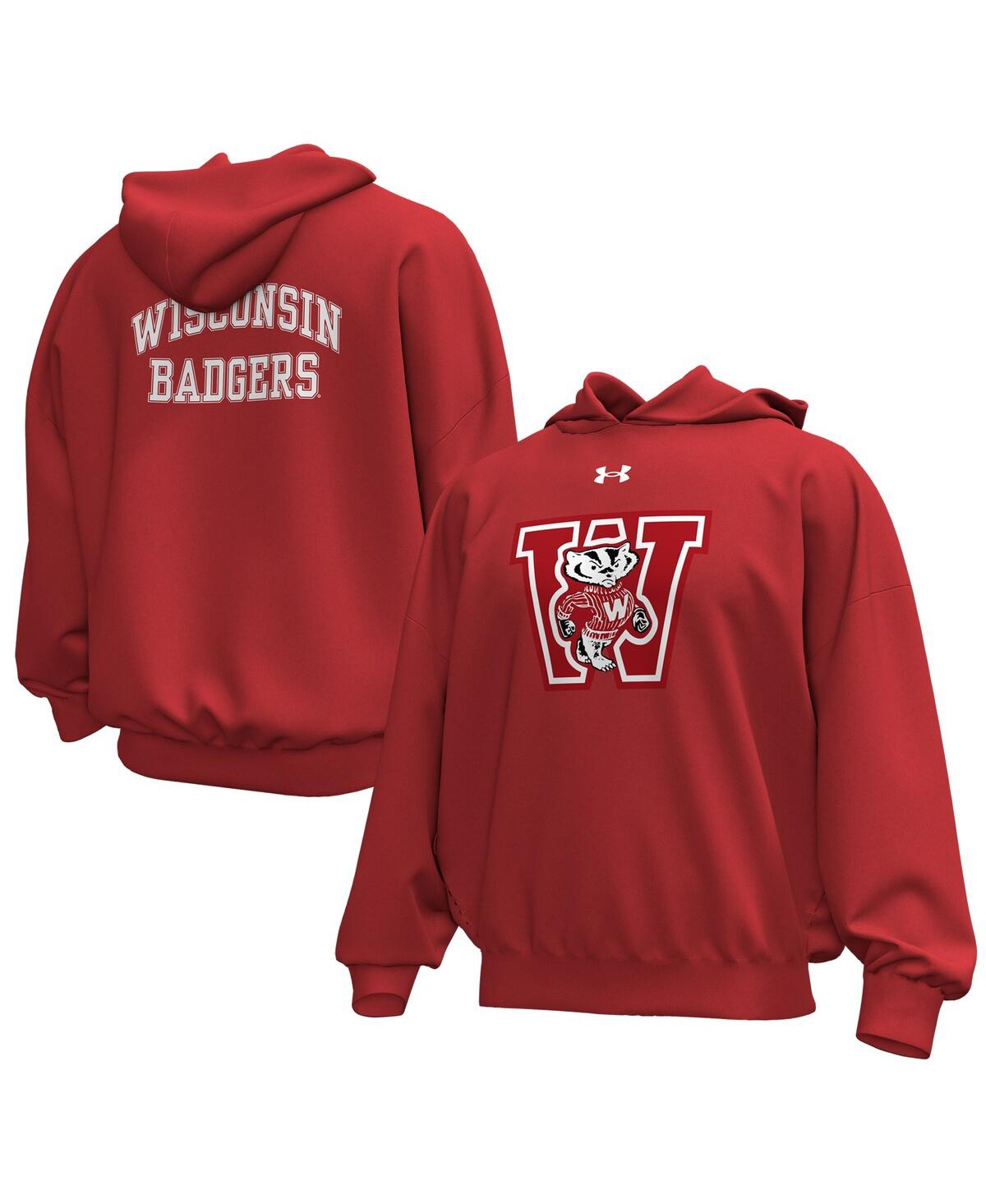 Click here for Under Armour Mens Red Wisconsin Badgers Throwback... prices