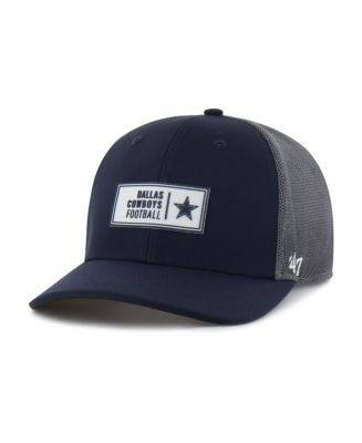 '47 Brand Men's Navy Dallas Cowboys Cypher Adjustable Trucker Hat - Macy's