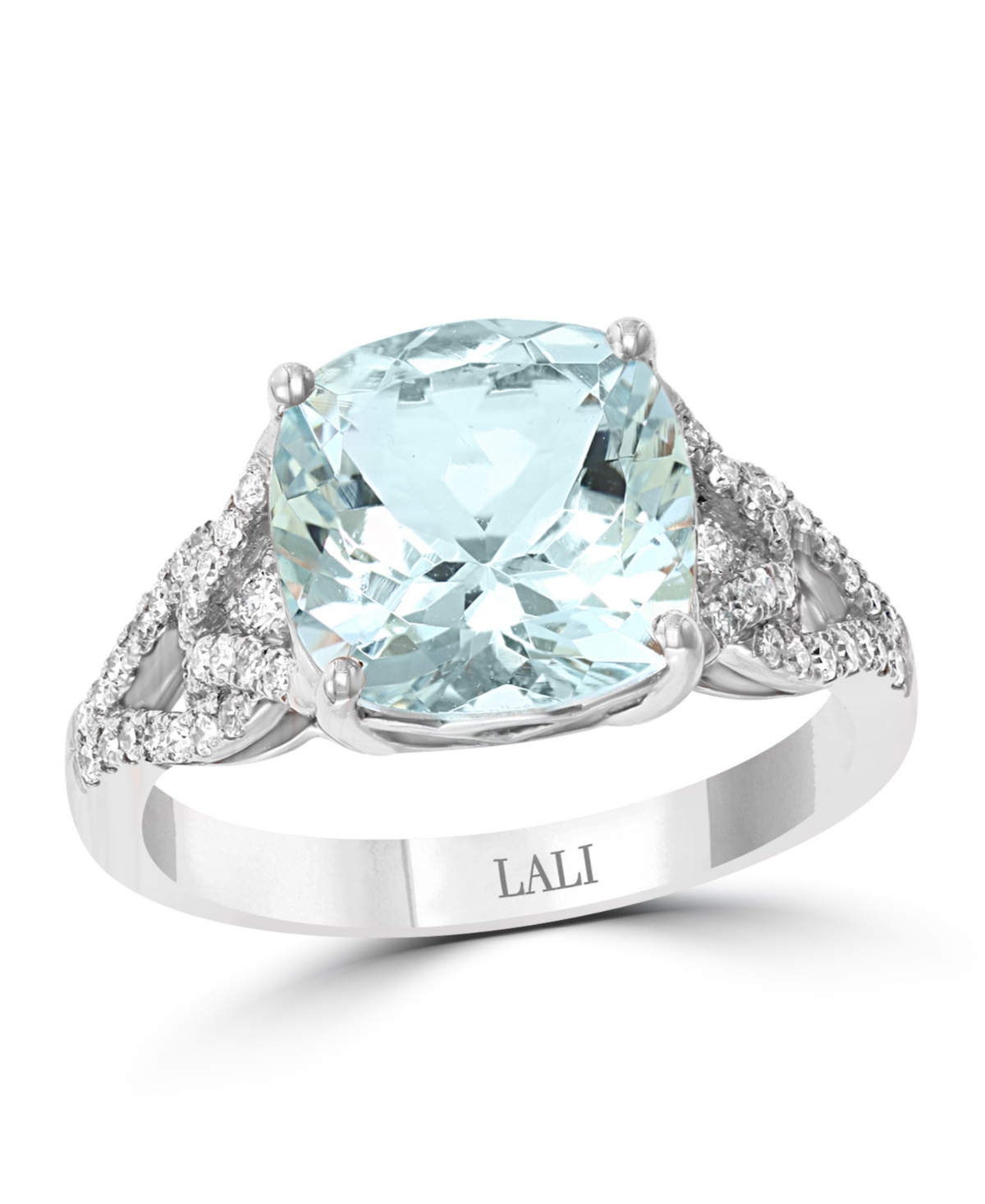 Click here for Lali Jewels Aquamarine (3-1/2 ct. t.w.) & Diamond... prices