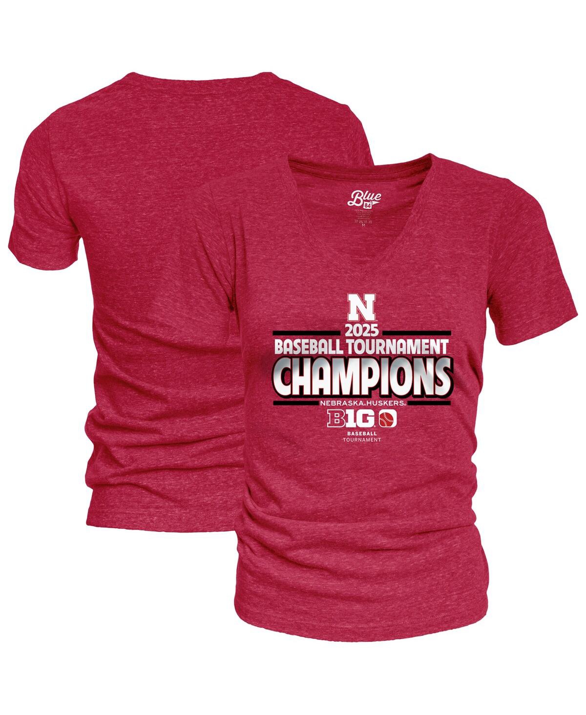 Click here for Blue 84 Womens Scarlet Nebraska Huskers 2025 Big T... prices