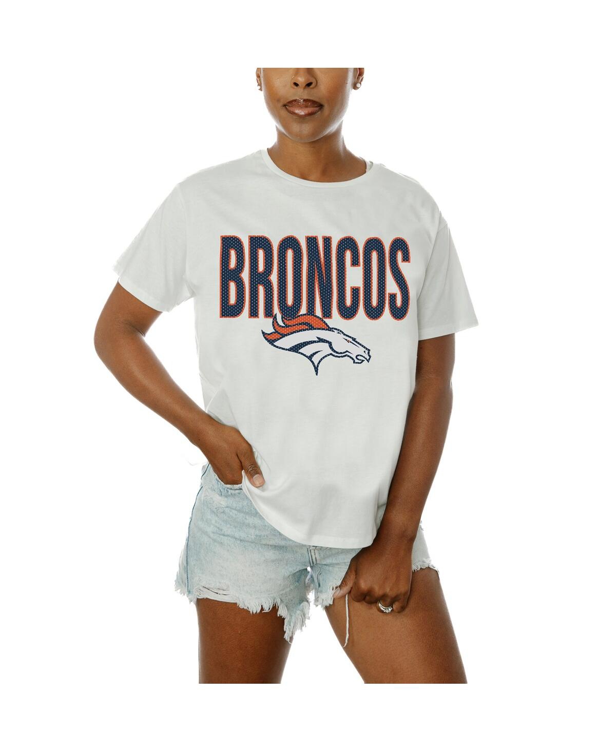 Click here for Gameday Couture Womens White Denver Broncos Oversi... prices
