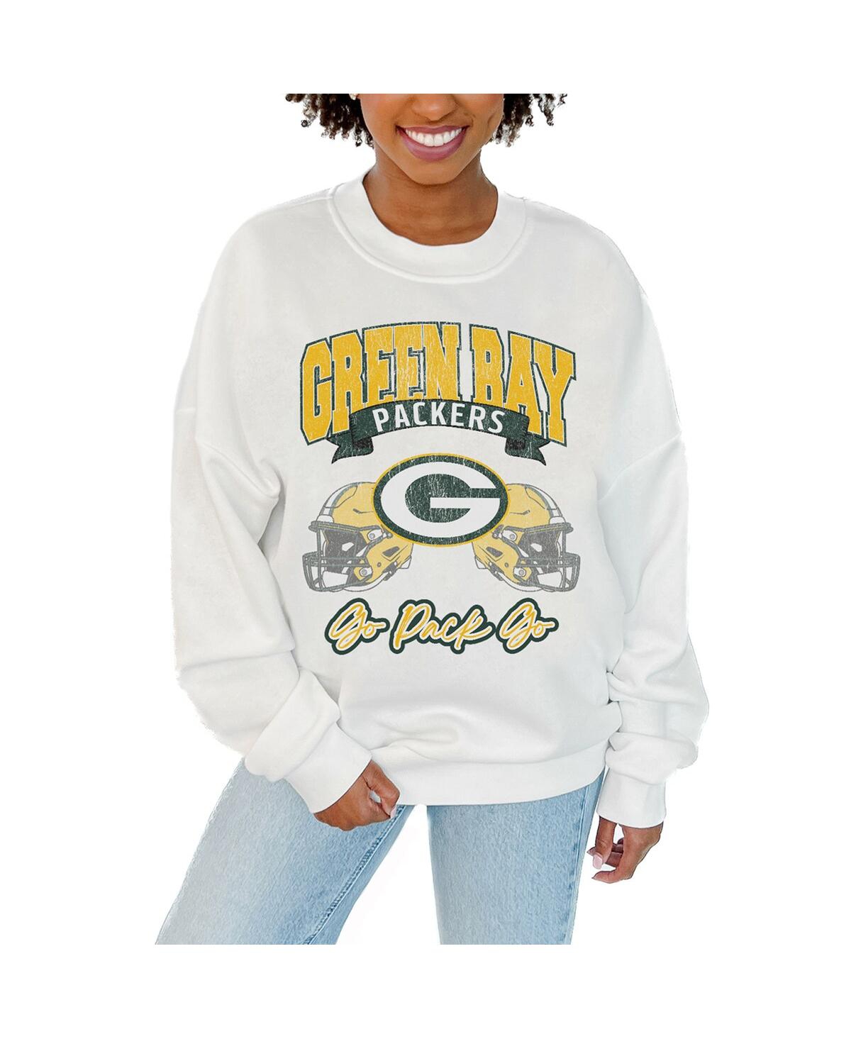 Click here for Gameday Couture Womens White Green Bay Packers Pas... prices