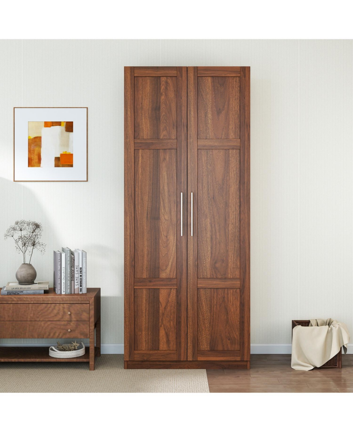 Click here for Streamdale Furniture 2-Door Wardrobe/Kitchen Cabin... prices