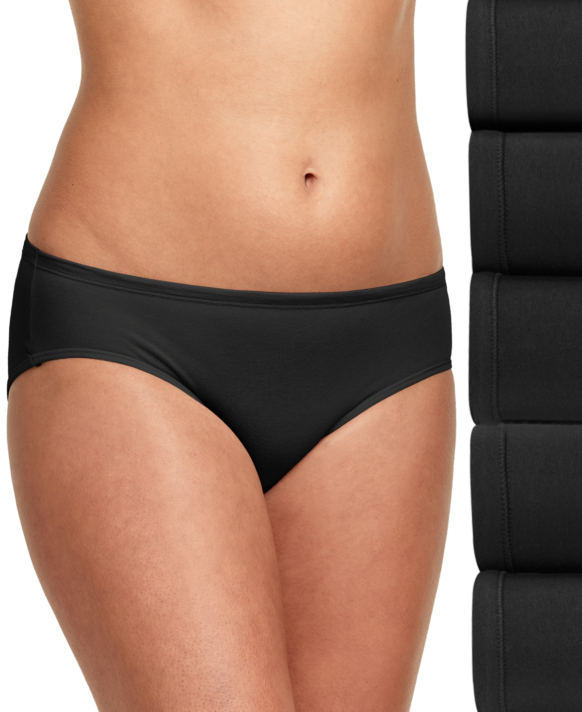 Click here for Hanes Womens 5-Pk. Ultimate ComfortSoft Hipster Un... prices
