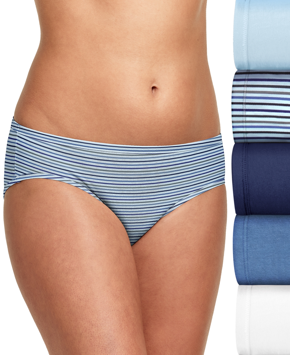 Click here for Hanes Womens 5-Pk. Ultimate ComfortSoft Hipster Un... prices