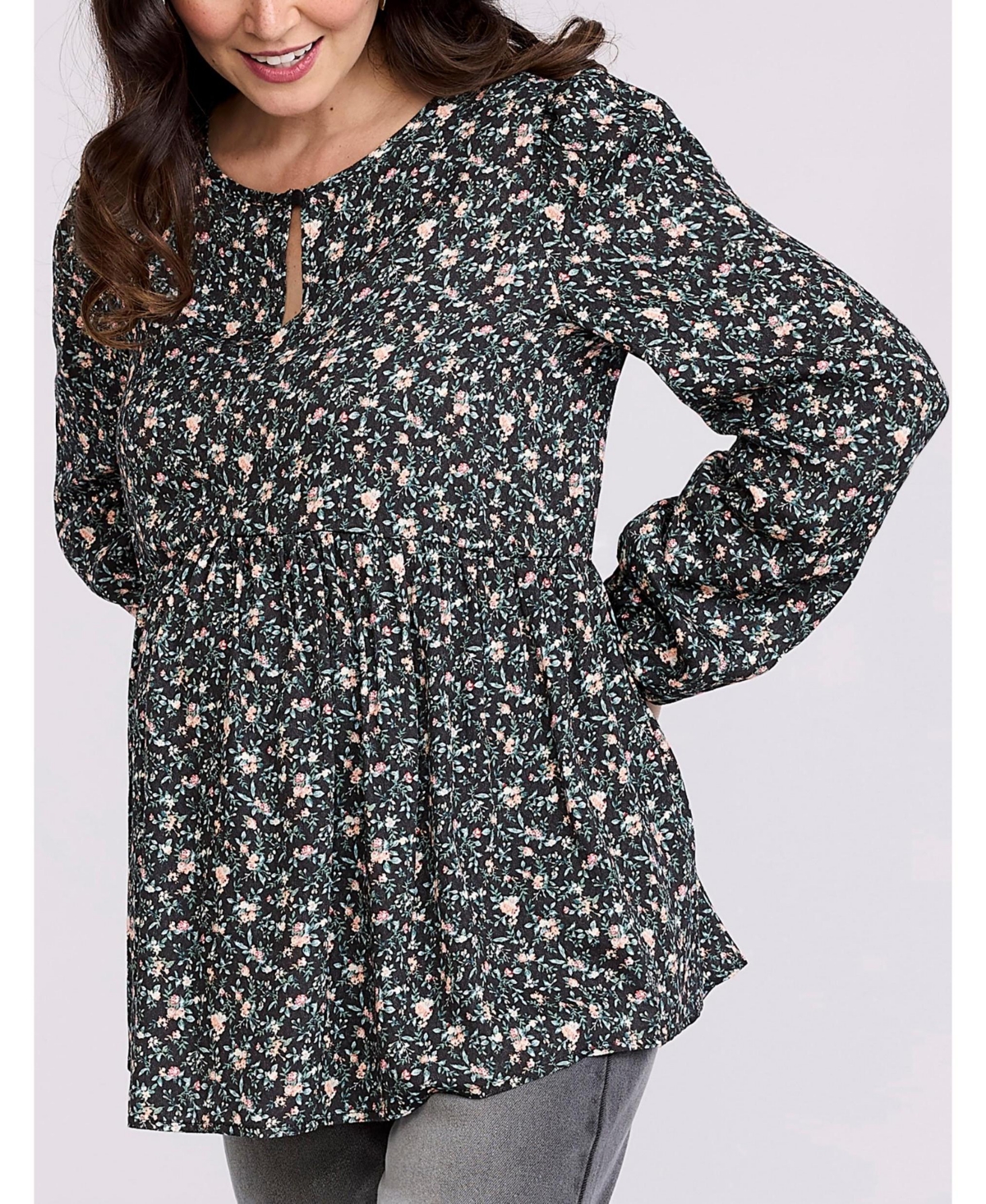 Click here for Motherhood Maternity Maternity Long Sleeve Empire... prices