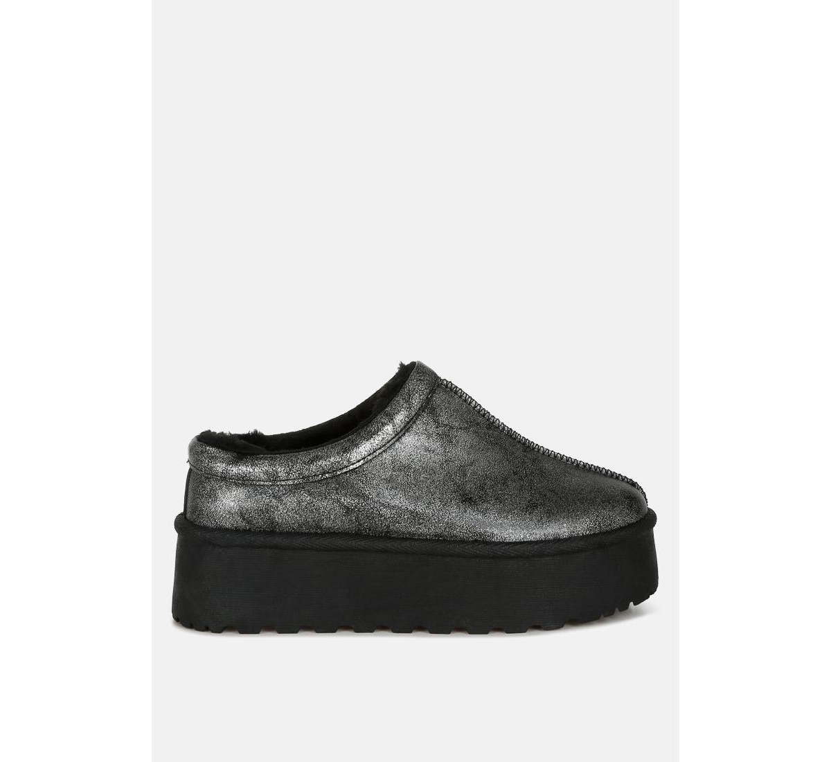 Click here for London Rag Lottys Faux Leather Platform Classic Sl... prices