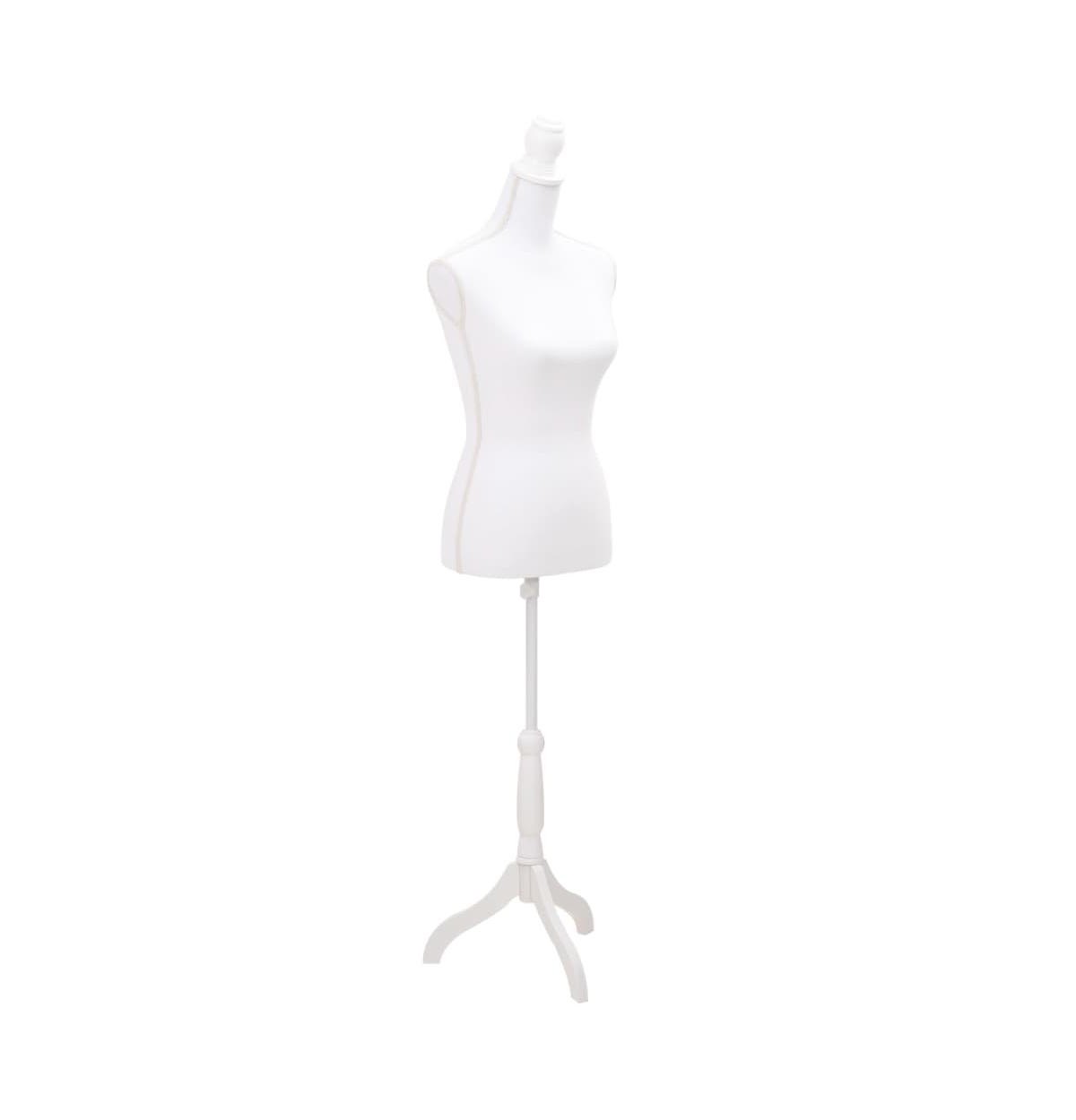Click here for Female Mannequin White Polyester  Mdf  Solid Wood... prices