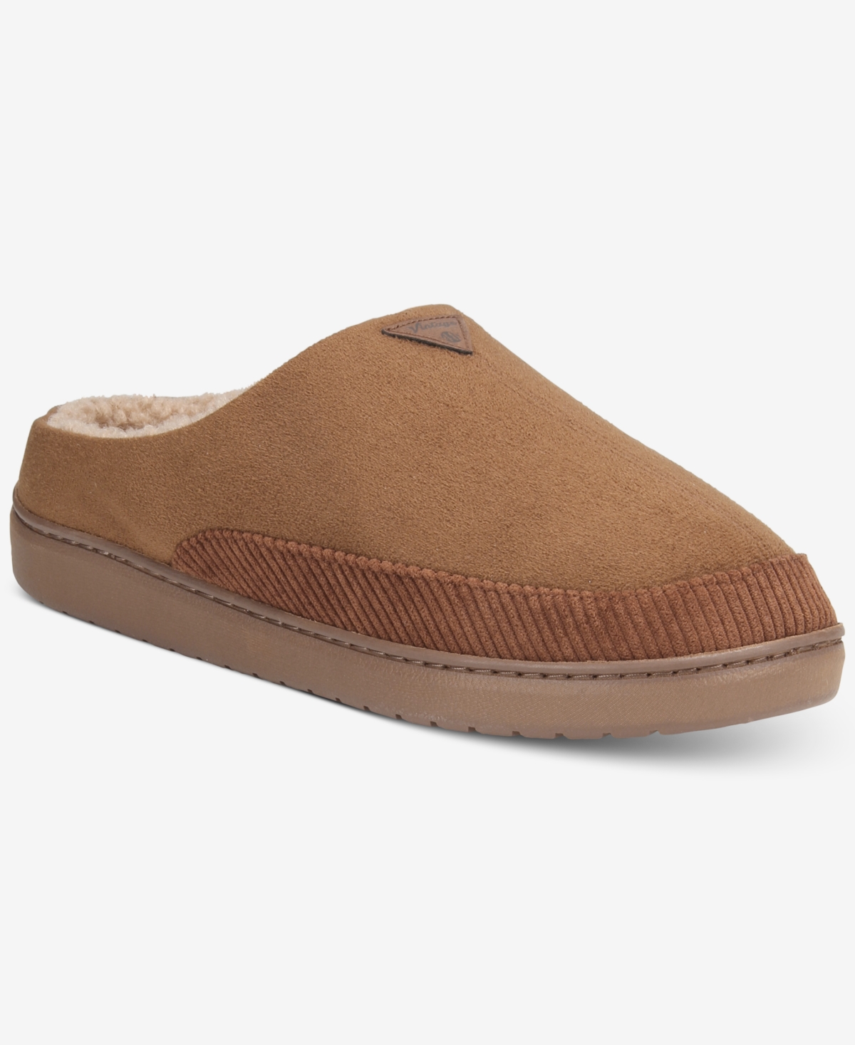 Click here for Weatherproof Mens Faux-Suede Clogs - Tan prices