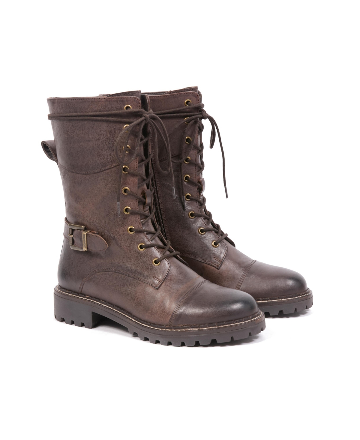 Click here for Tall Ankle Lace Up Boot - Ebony prices