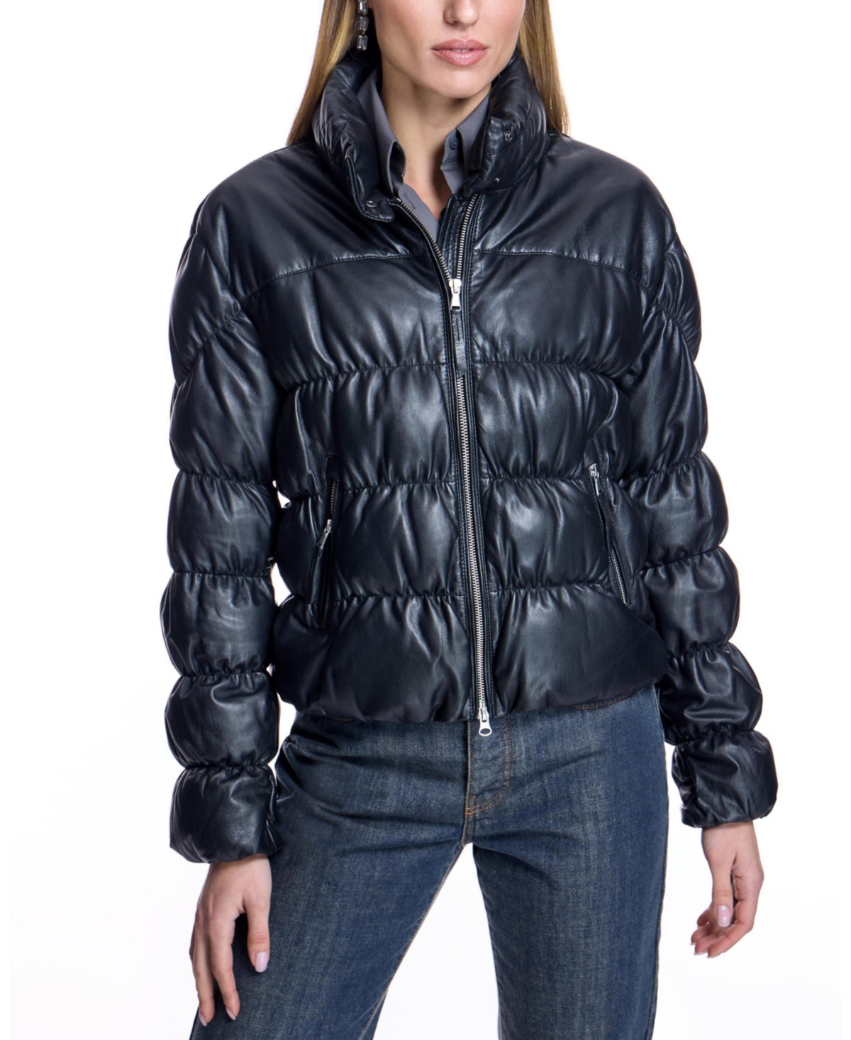 Click here for Julia & Stella by Maximilian Womens Ruched Horizon... prices