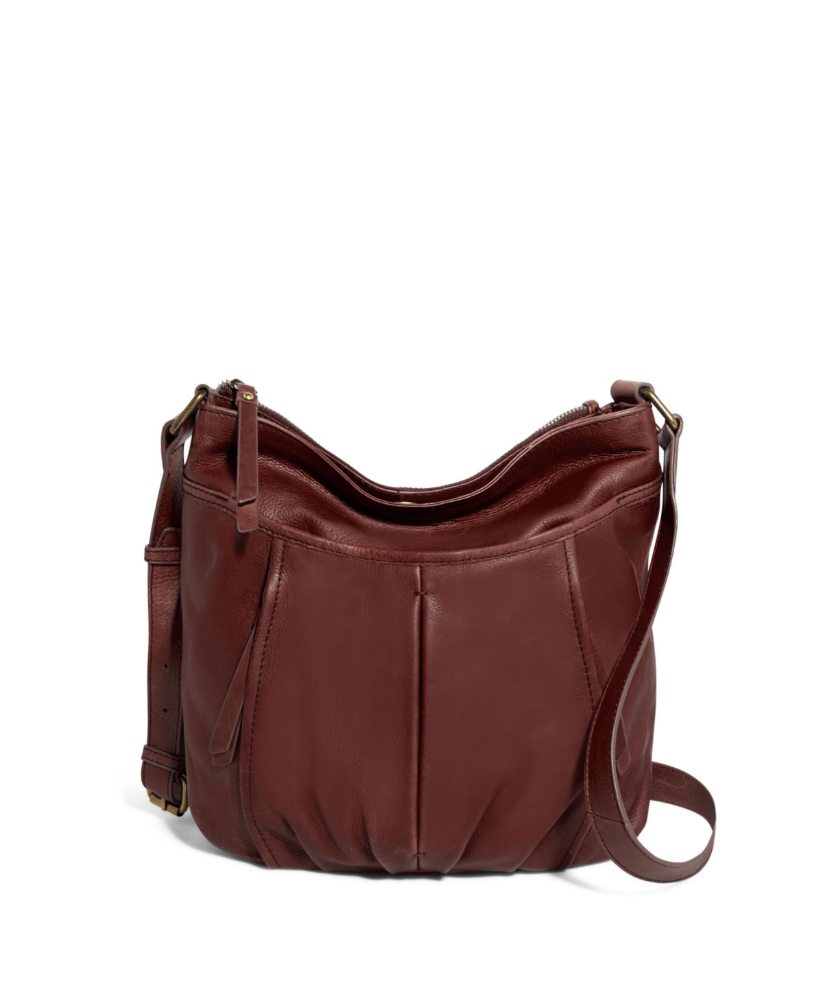 Click here for Lennie Double Entry Crossbody - Cordovan Smooth prices