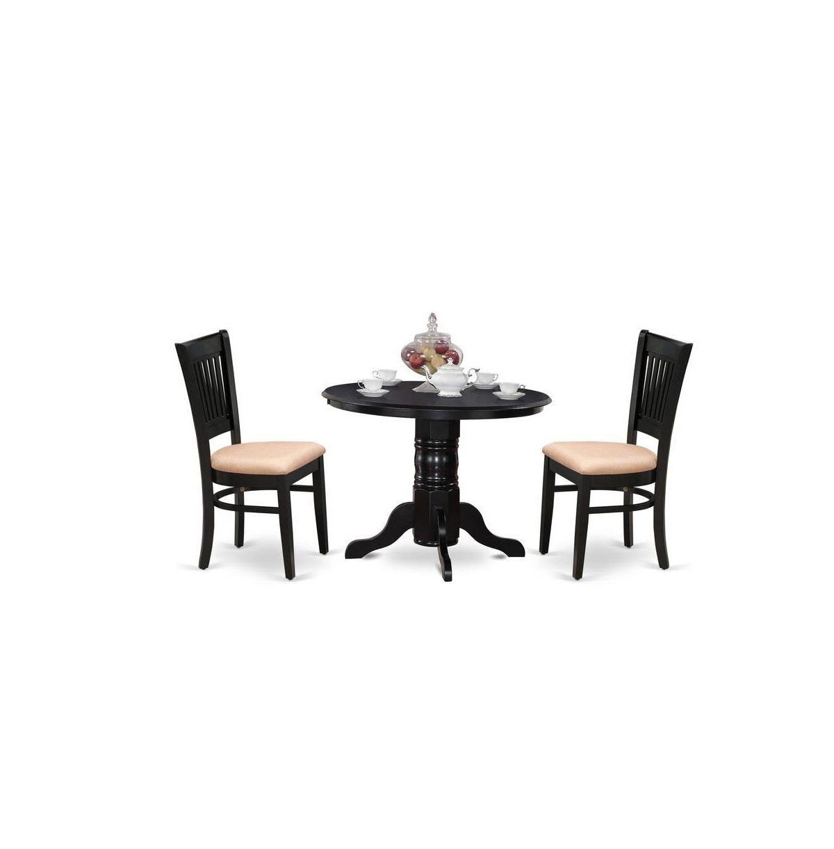 Click here for East West Furniture - SHVA3-blk-c - 3-Pc Dining Ro... prices