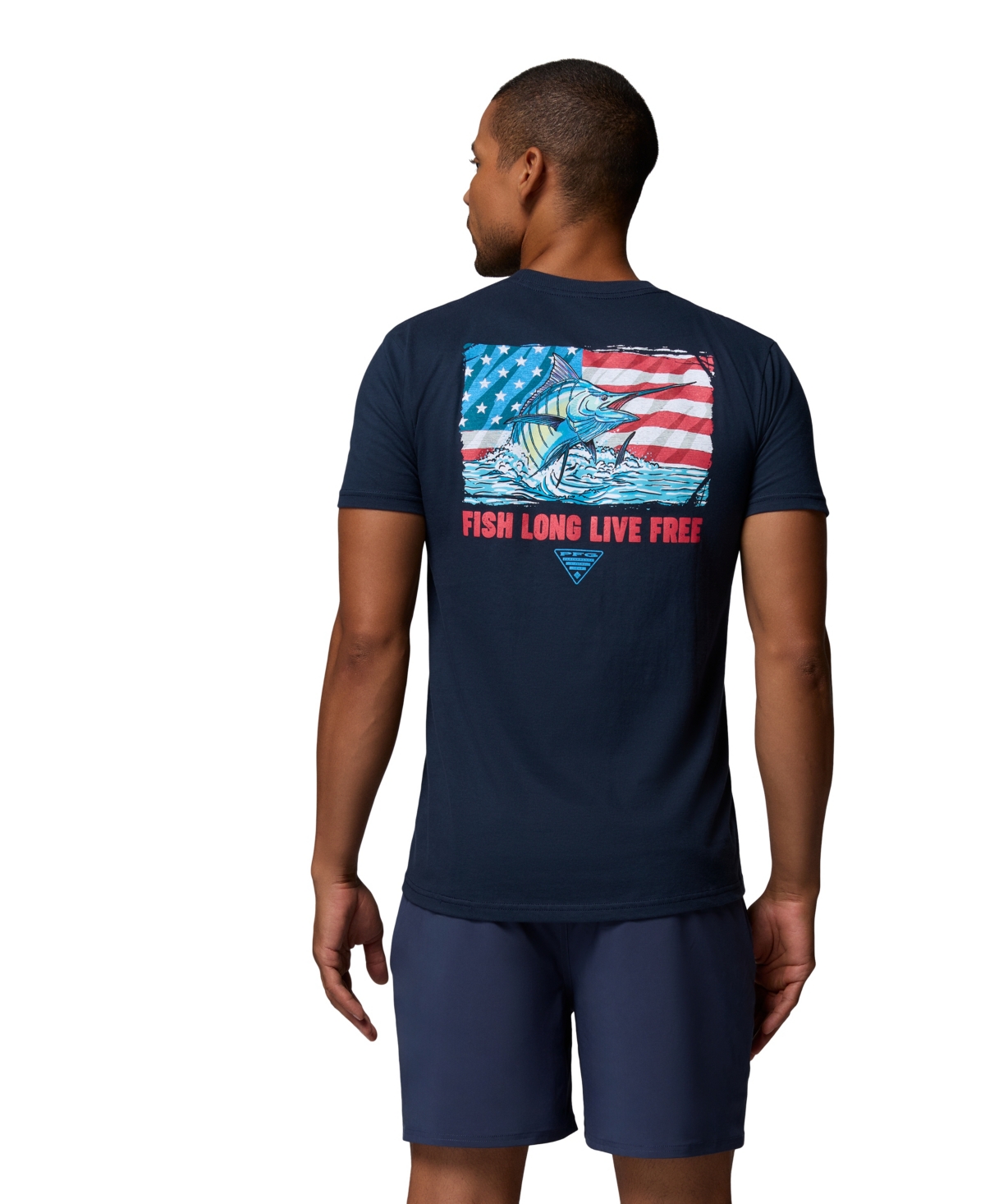 Click here for Columbia Mens Free Graphic T-Shirt - Columbia navy prices