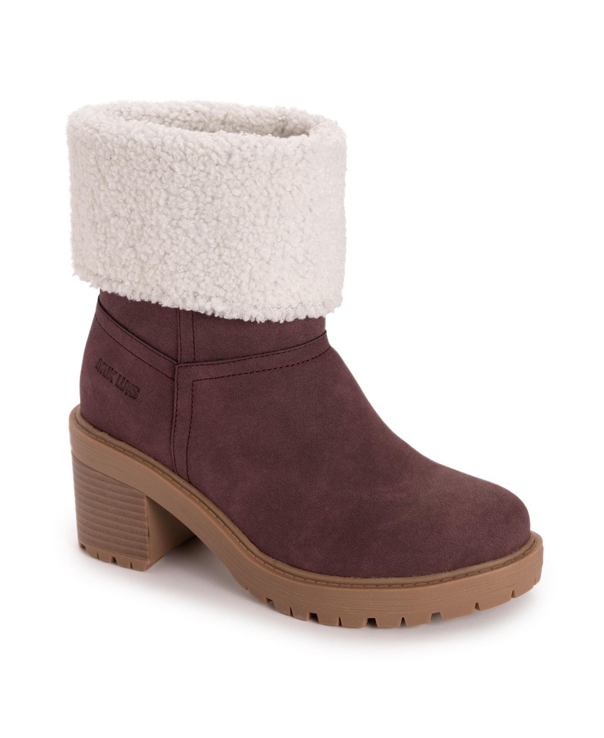 Click here for Muk Luks Womens Londyn Boot - Burgundy prices