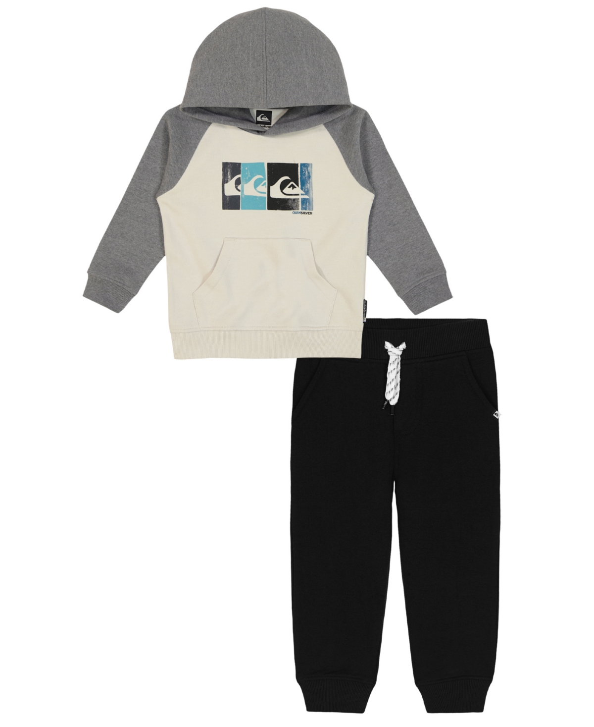 Quiksilver Toddler & Little Boys 4T-7 2-Piece Hooded Sweatshirt and Joggers Set - Assorted