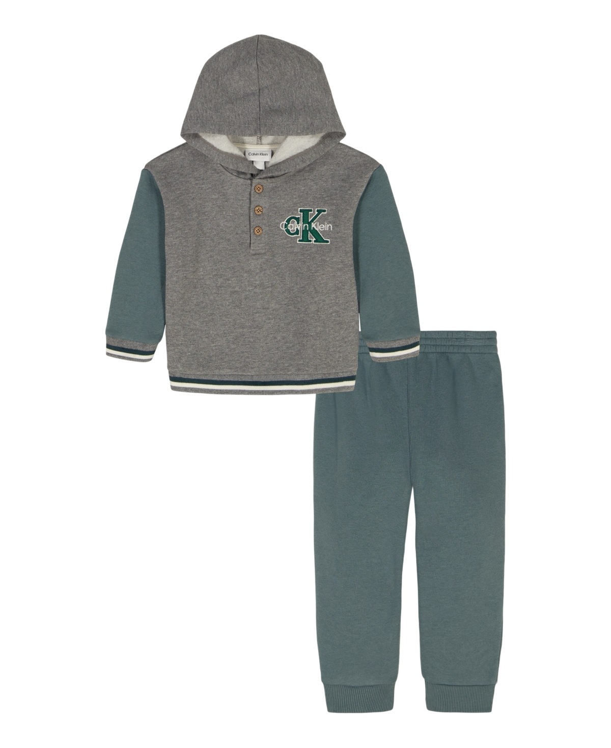 Click here for Calvin Klein Baby Boys 2-Piece Hoodie and Joggers... prices