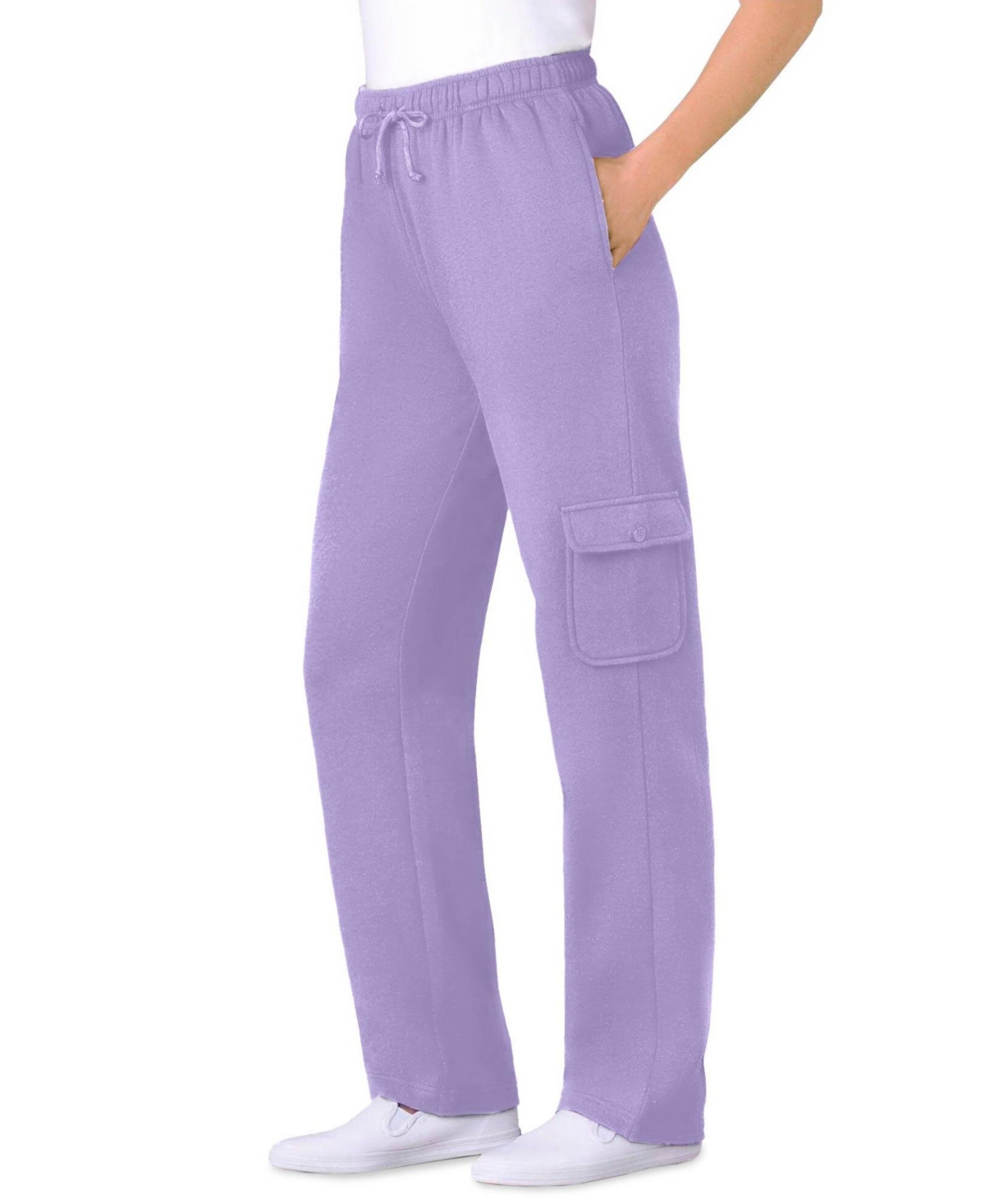 Click here for Woman Within Womens Within Better-Fleece Pull-On C... prices