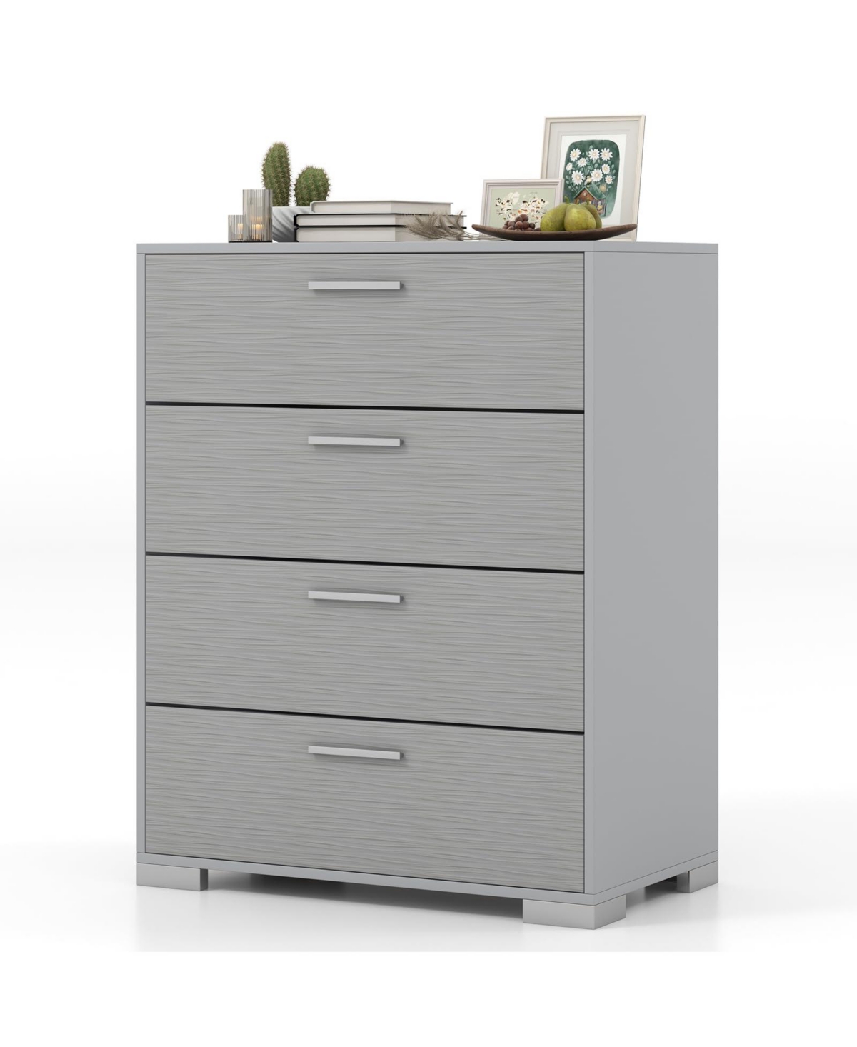 Click here for Volenca 4 Drawer Storage Cabinet with Metal Legs H... prices