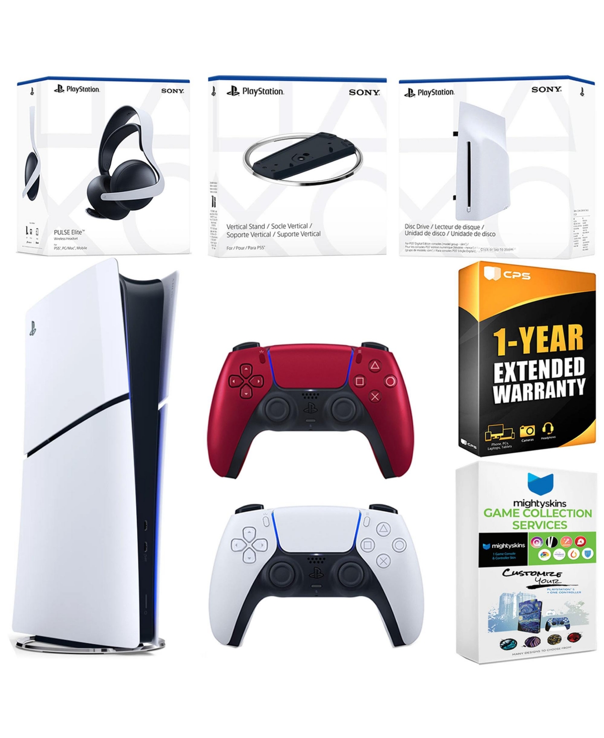Click here for Sony PlayStation 5 Slim Digital Bundle with Disc D... prices