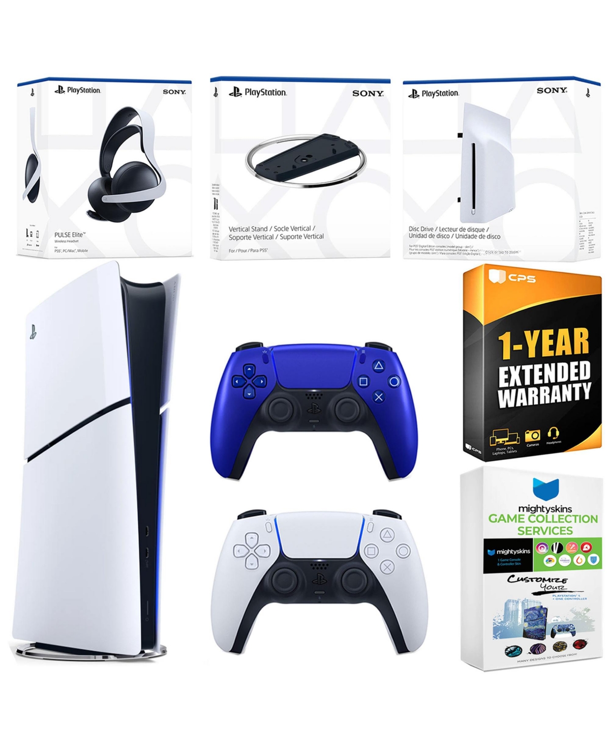 Click here for Sony PlayStation 5 Slim Digital Bundle with Disc D... prices