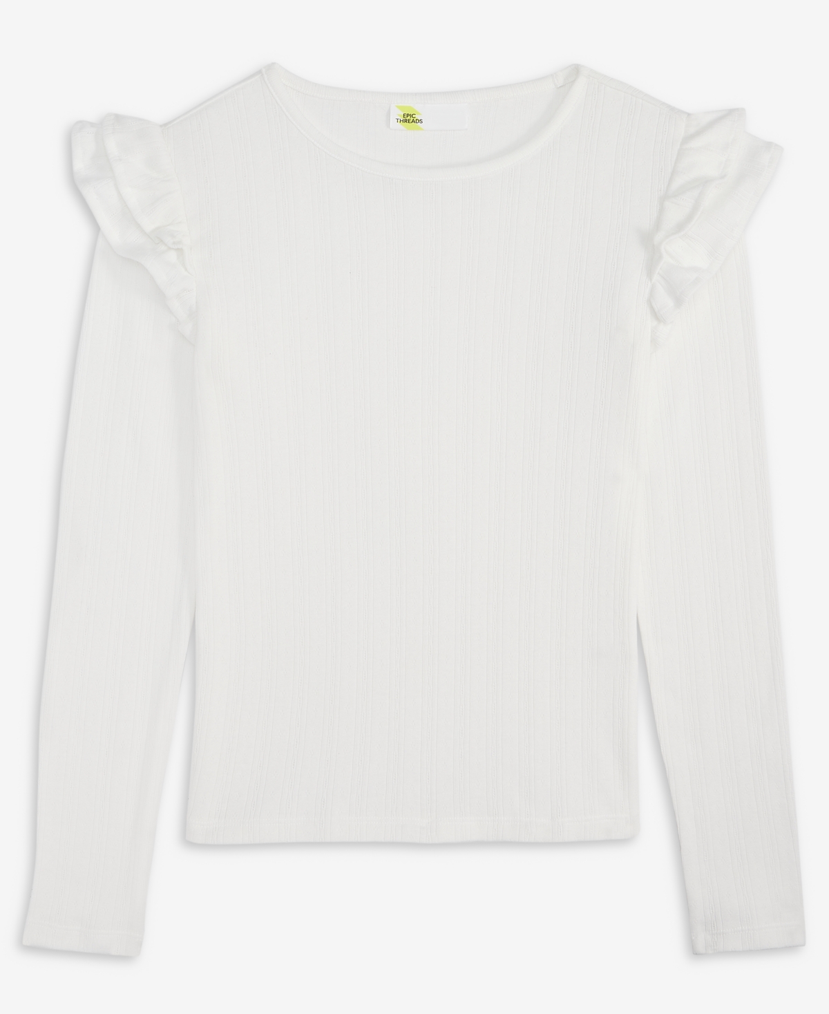 Click here for Epic Threads Little & Big Girls Ruffle Sleeve Poin... prices