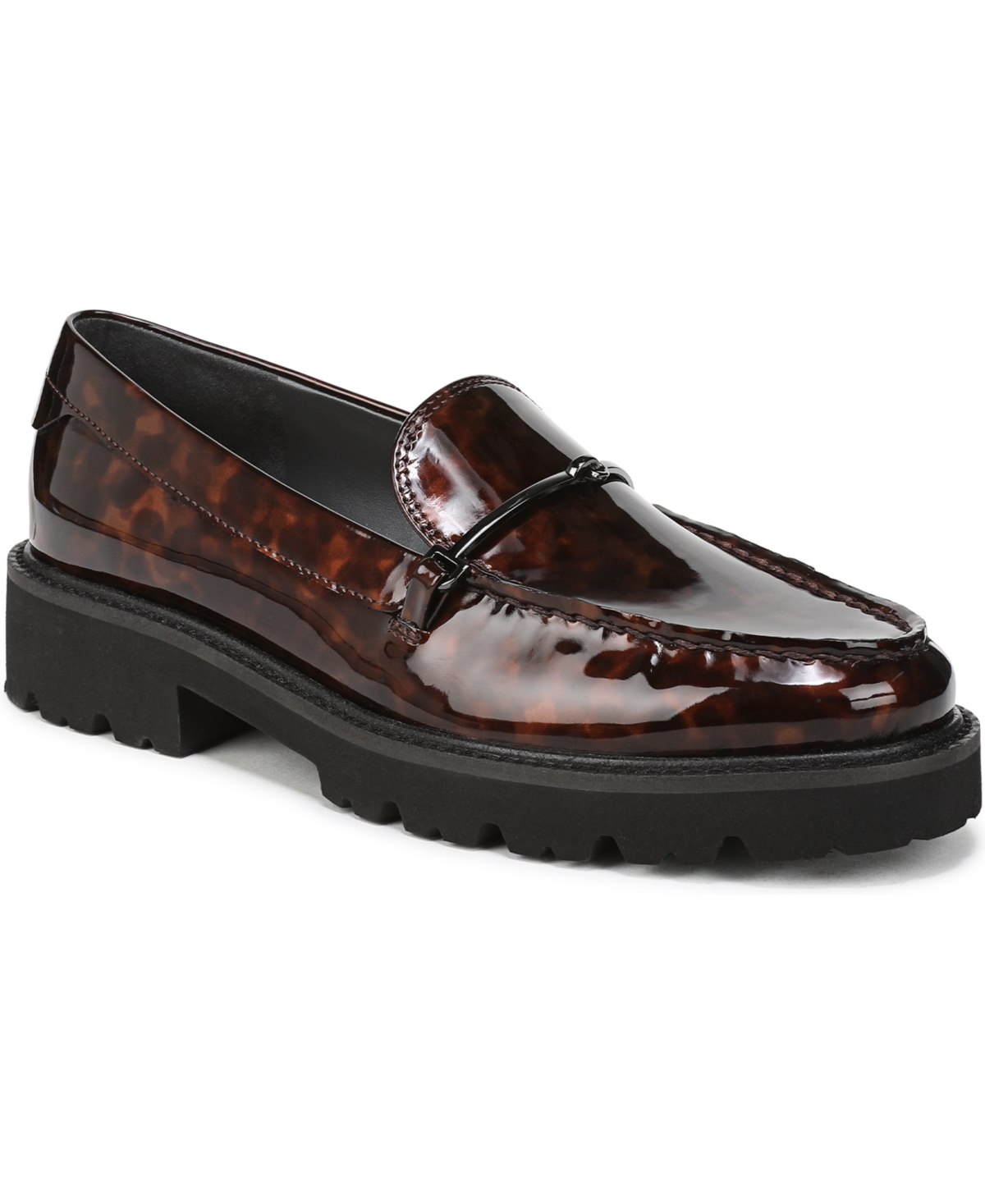 Click here for Franco Sarto Womens Senna Round Toe Lug Sole Loafe... prices