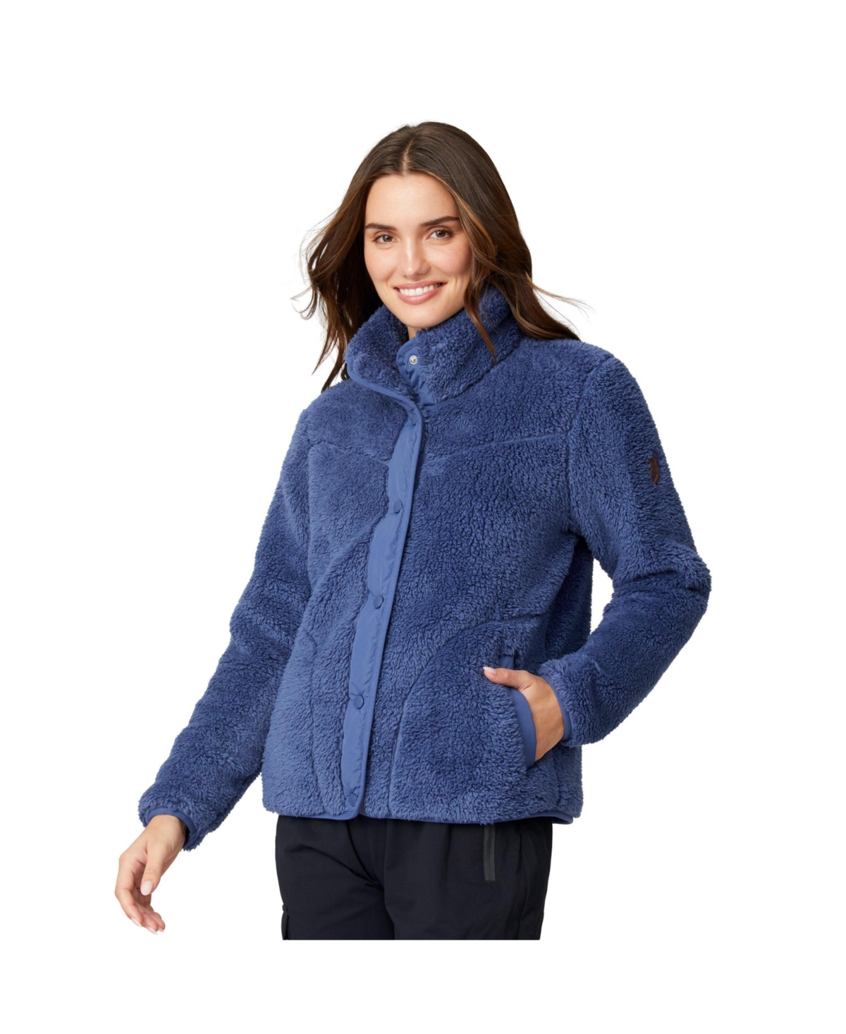 Click here for Free Country Womens Sherpa Butter Pile Button Fron... prices