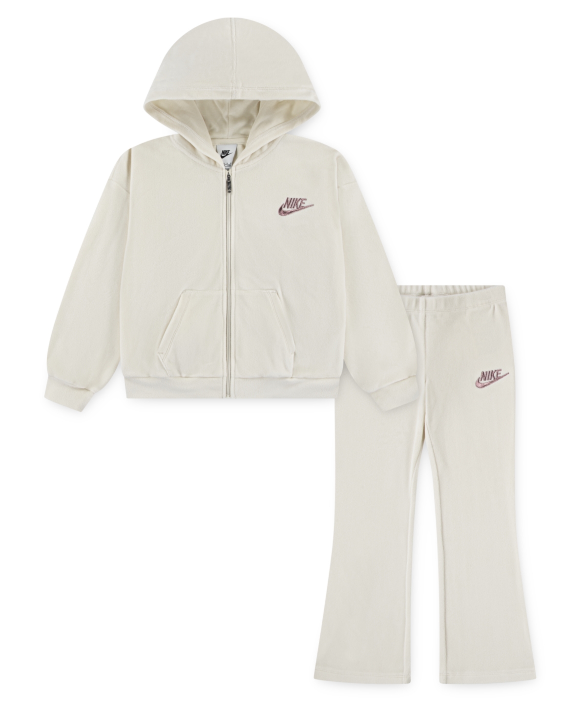 Click here for Nike Toddlers & Little Girls 4T-6T 2-Piece Hoodie... prices