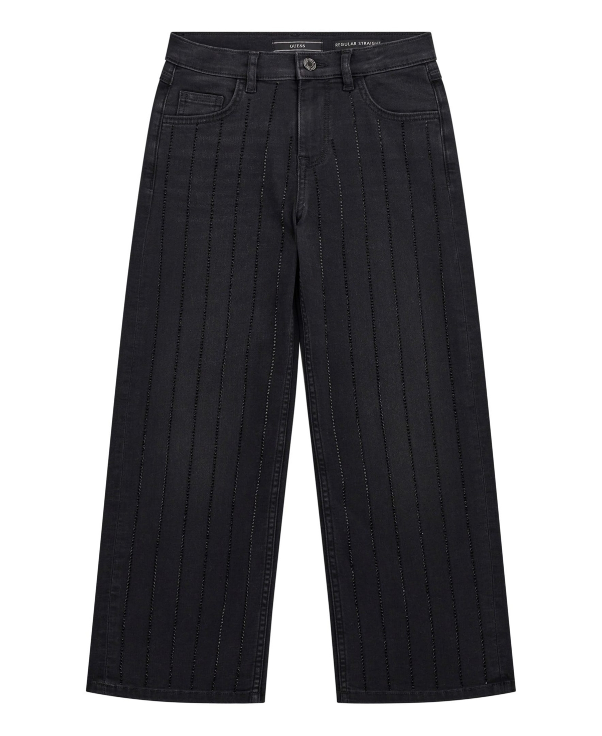 Click here for Guess Girls 7-16 90s Fit Rhinestones Jeans - Black prices