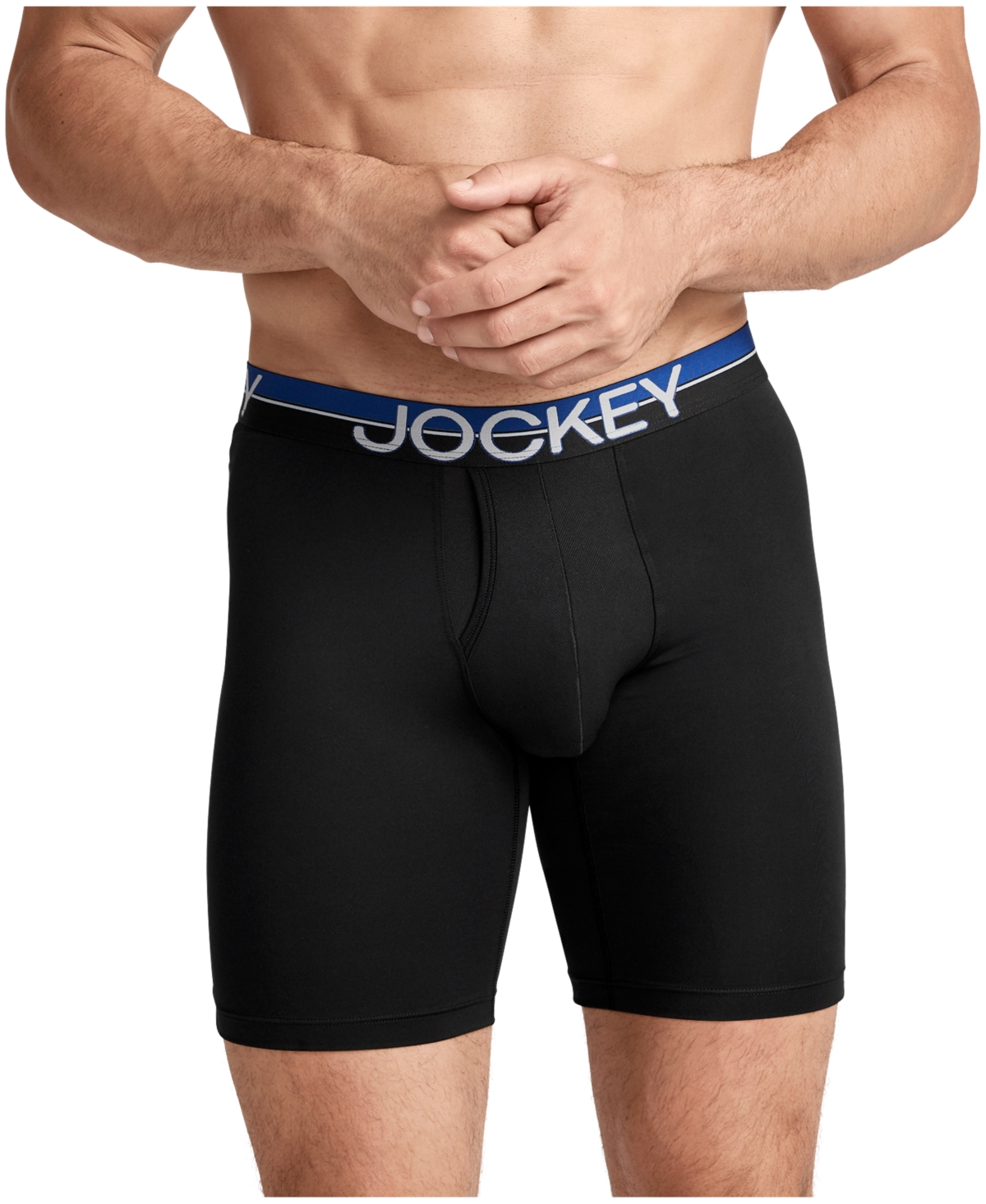 Click here for Mens 2-Pack Big Man Infinite Cool Long Leg Boxer B... prices