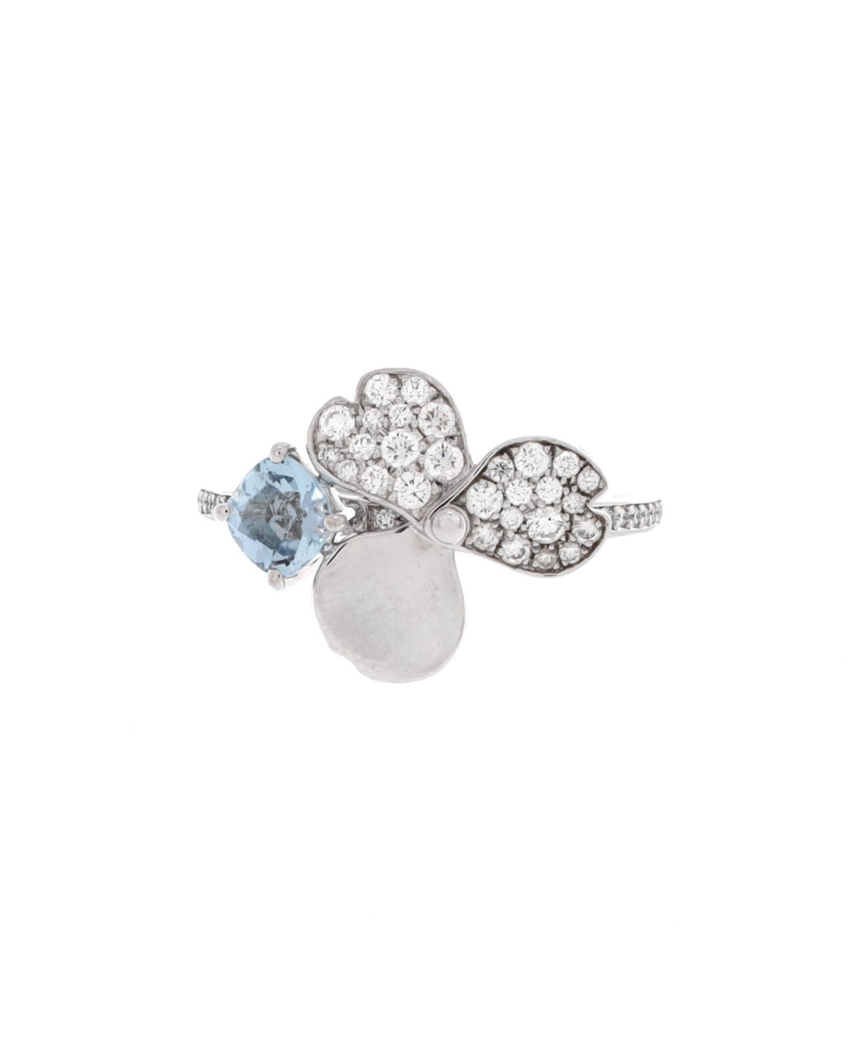 Click here for Pre-Owned Tiffany & Co. Paper Flowers Ring - Plati... prices