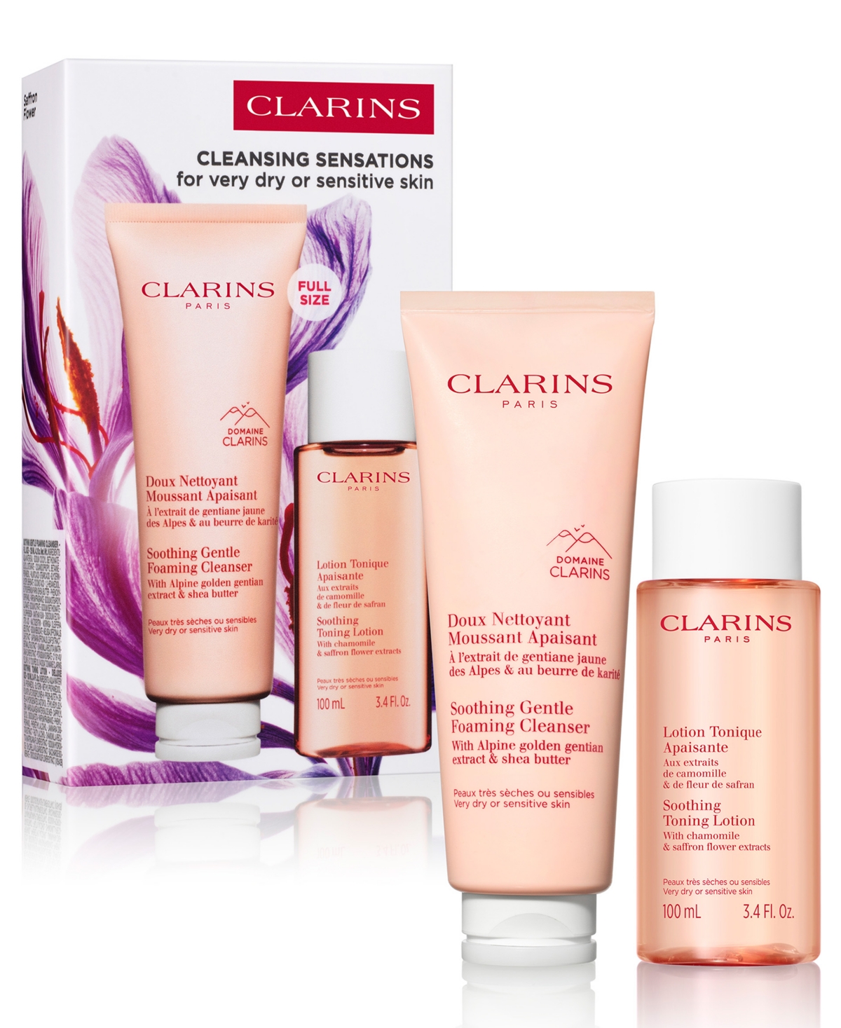 Click here for Clarins 2-Pc. Soothing Cleansing Skincare Set prices