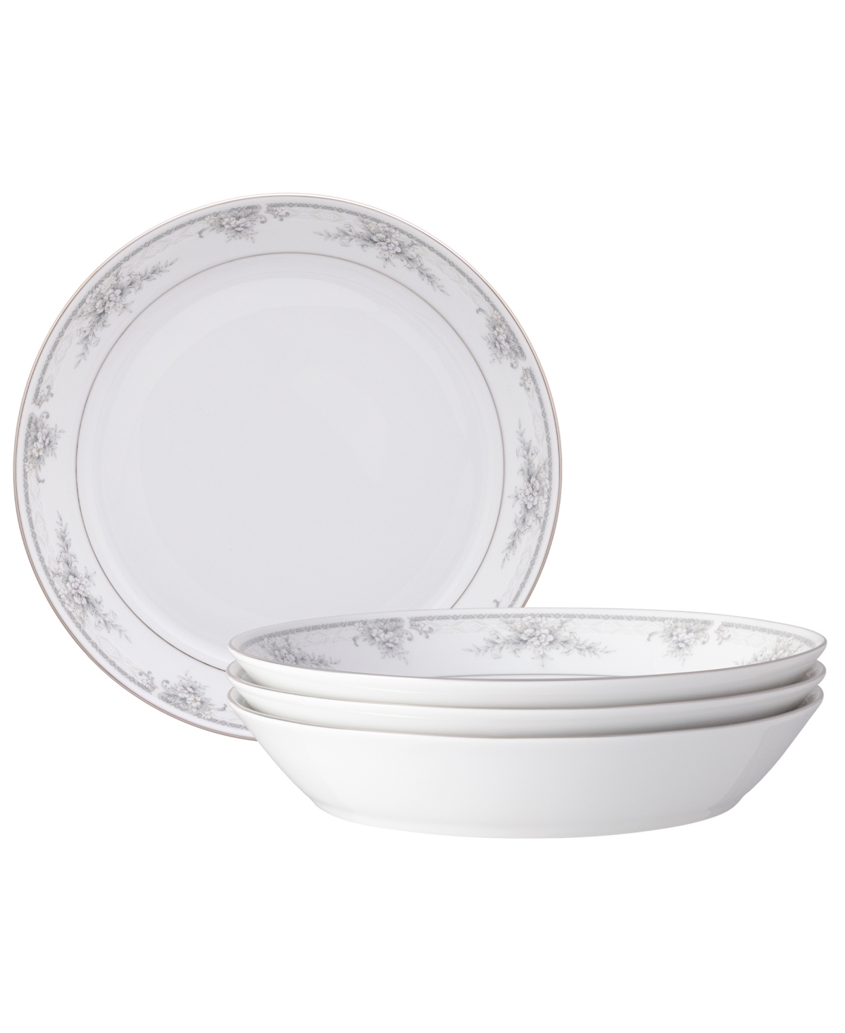 Click here for Noritake Sweet Leilani 4-Pc. Coupe Dinner Bowl Set... prices