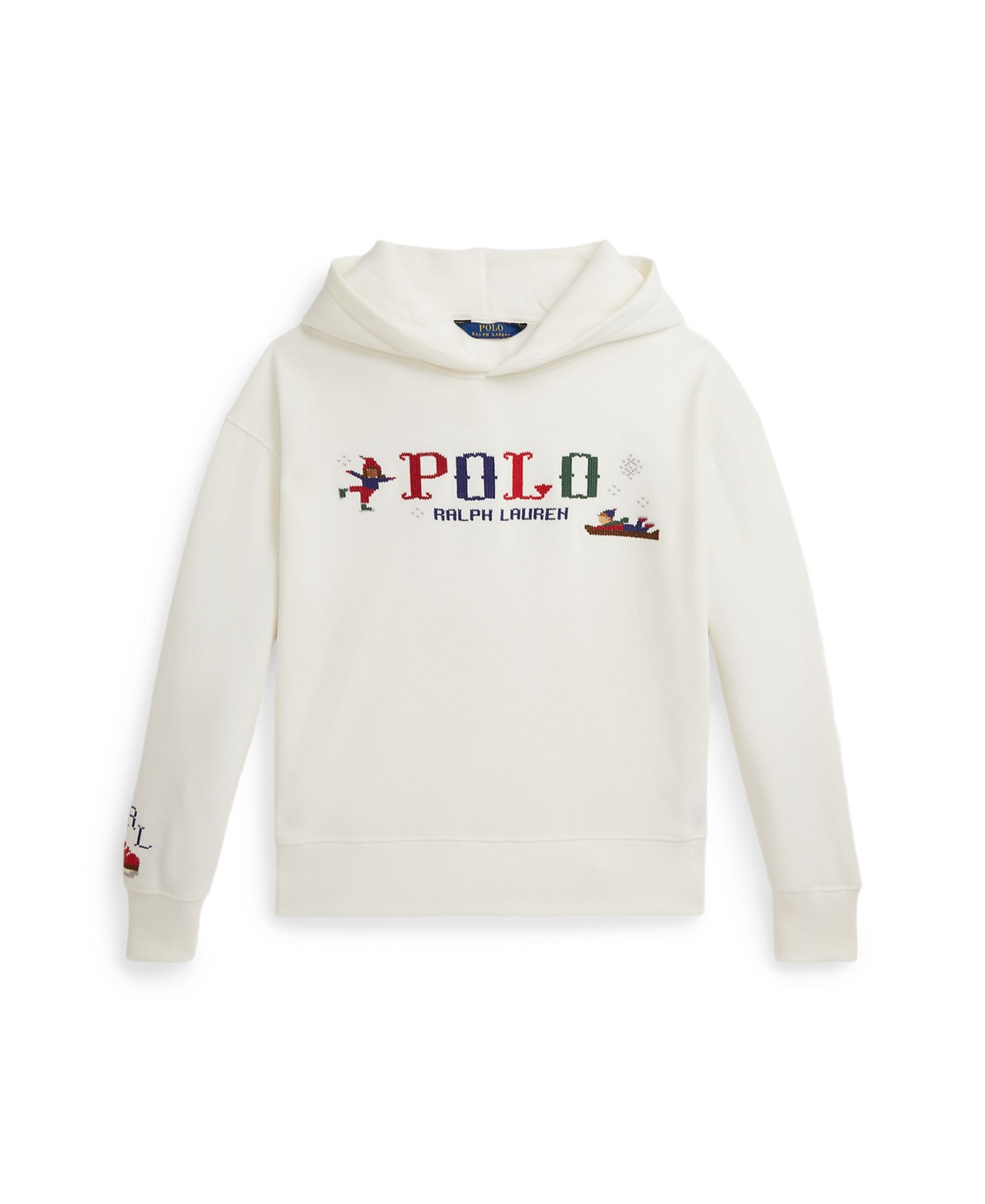 Click here for Polo Ralph Lauren Girls 7-16 Logo Embroidered Long... prices