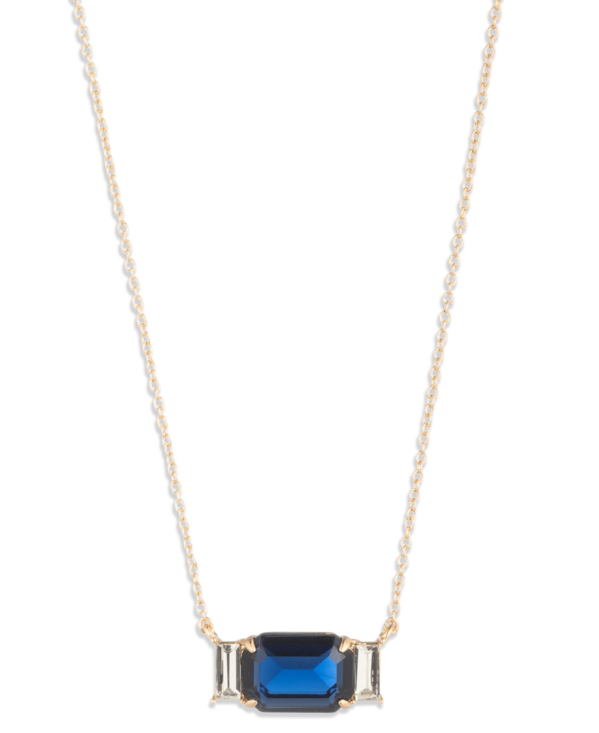 Click here for Lauren Ralph Lauren Glass Stone Pendant Necklace -... prices