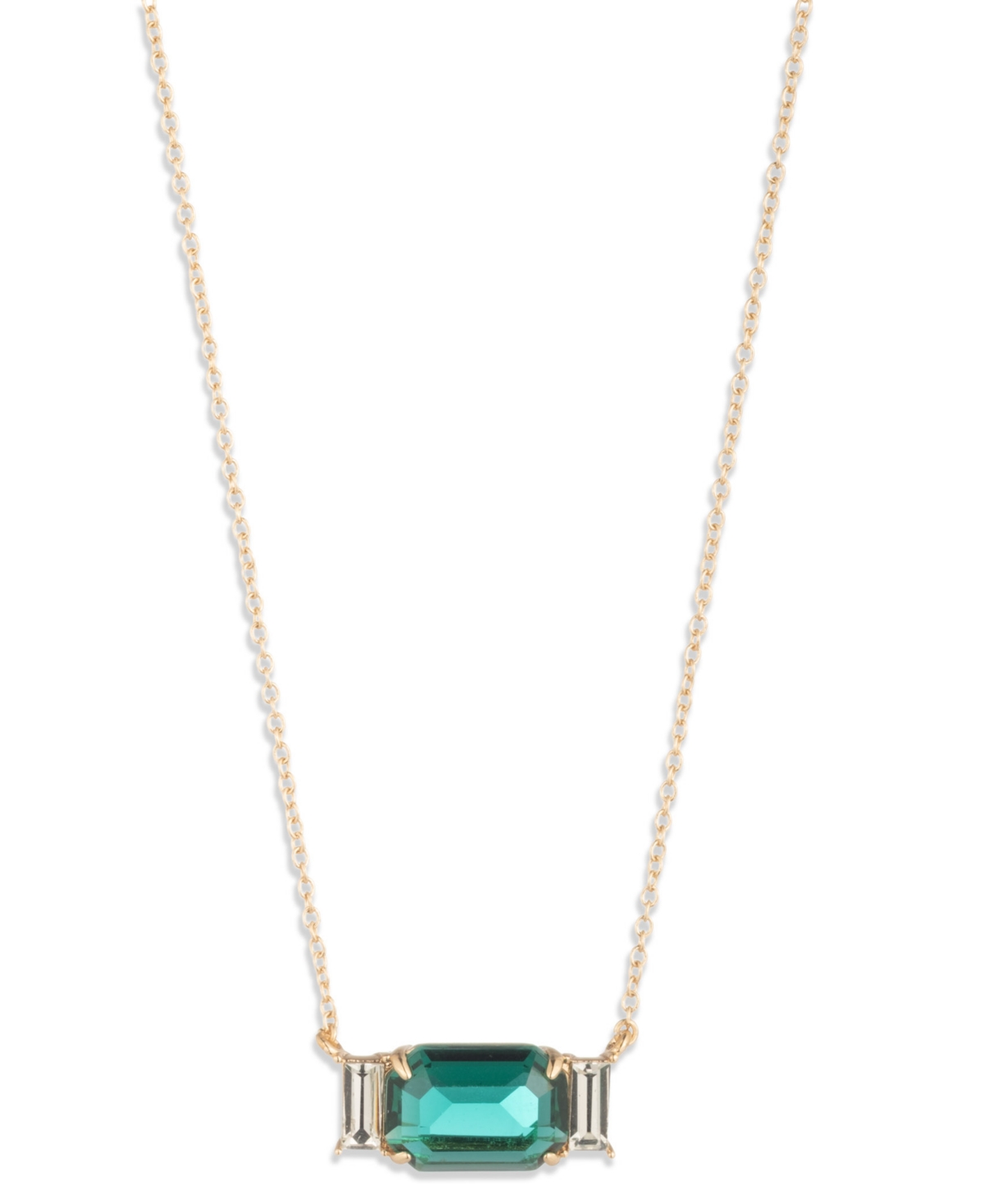 Click here for Lauren Ralph Lauren Glass Stone Pendant Necklace -... prices