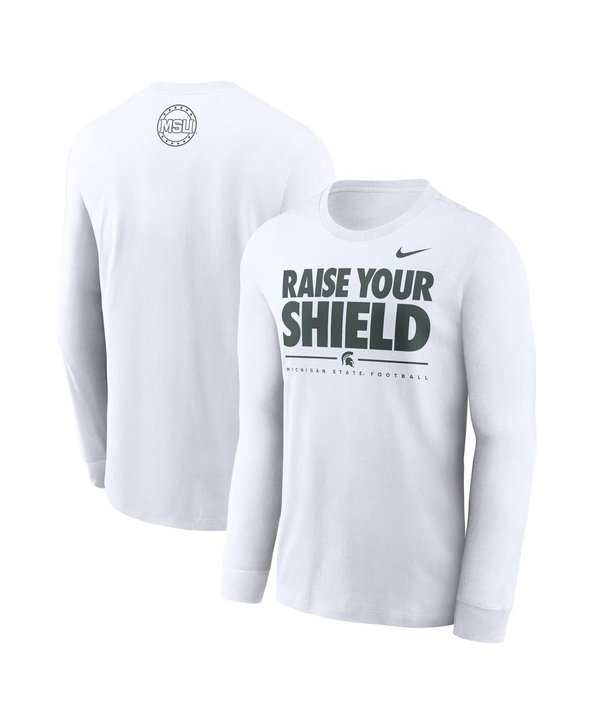 Click here for Nike Mens White Michigan State Spartans 2025 Footb... prices