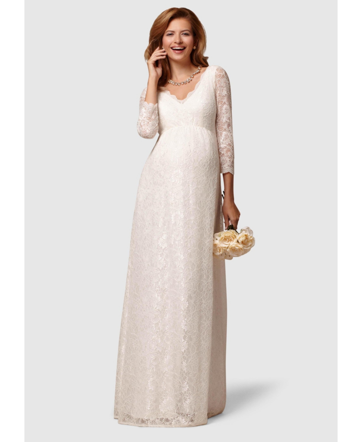 Click here for Tiffany Rose Maternity Maternity Chloe Lace Weddin... prices