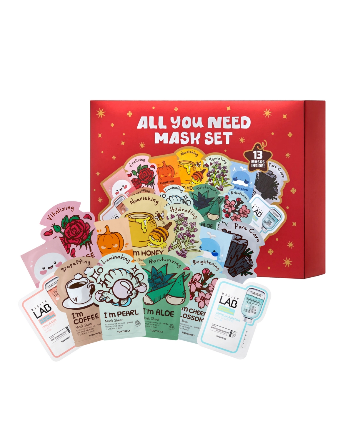 Click here for Tonymoly 13-Pc. 2025 All You Need Mask Set prices