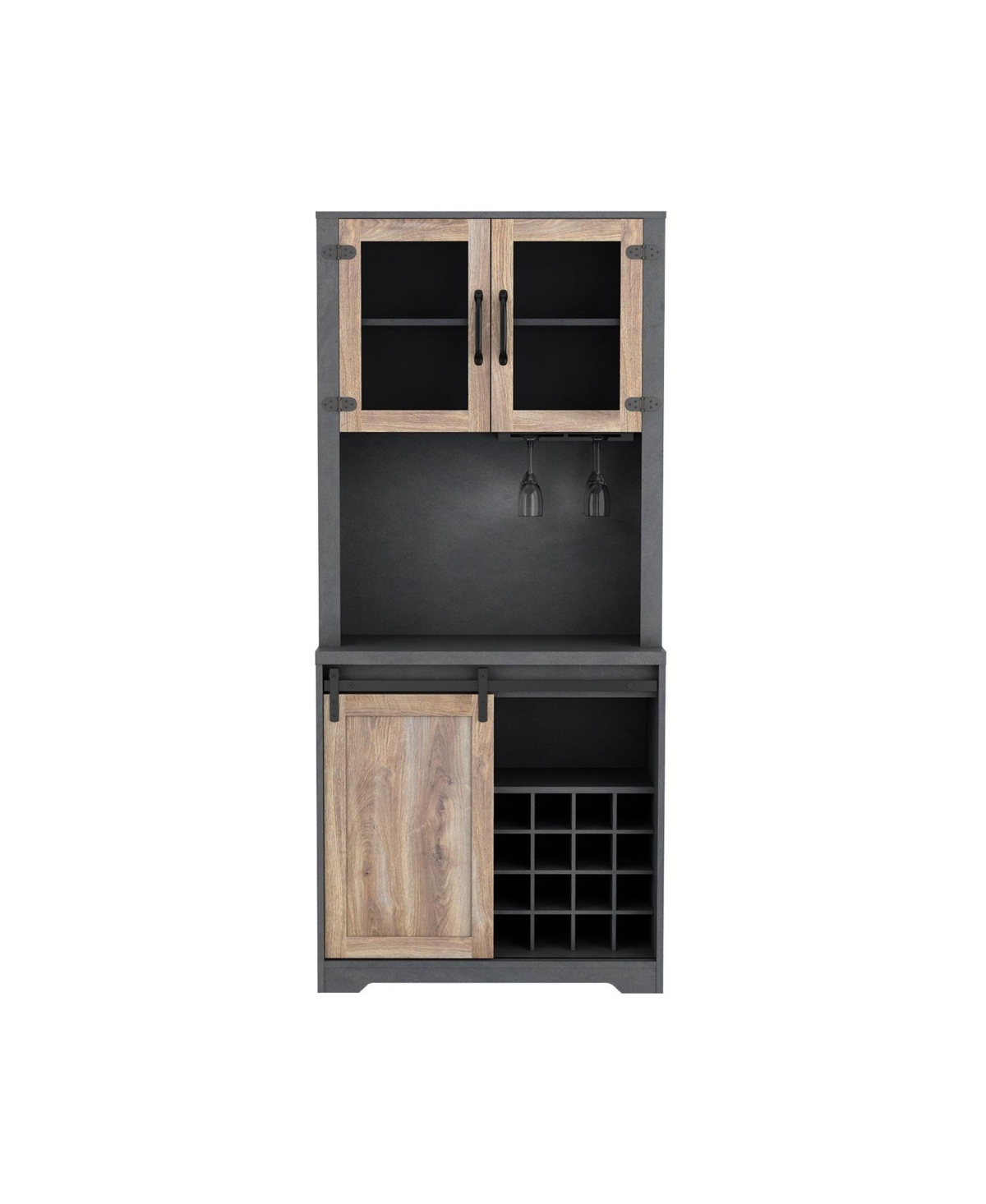 Click here for Boyel Living 31 Inch Rustic Farmhouse Barn Door Ba... prices