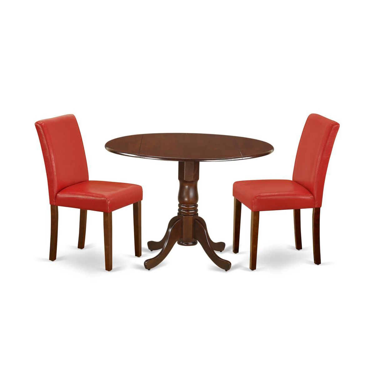 Click here for East West Furniture Dining Room Set Mahogany - Mah... prices
