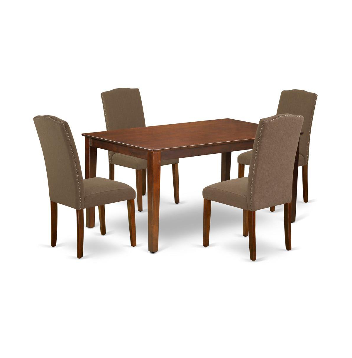 Click here for East West Furniture Dining Room Set Mahogany - Mah... prices
