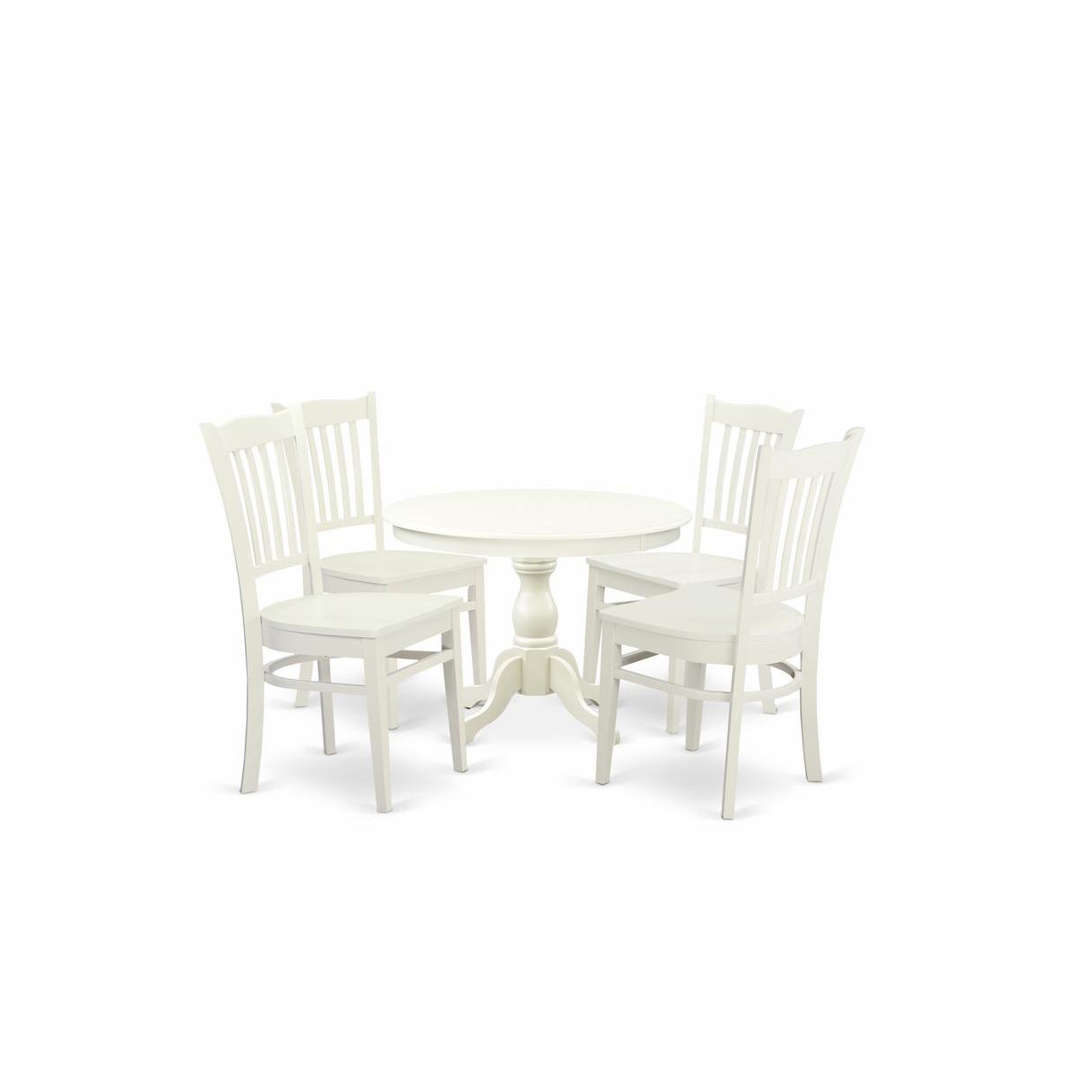 Click here for East West Furniture 5 Piece Table and Chairs Dinin... prices
