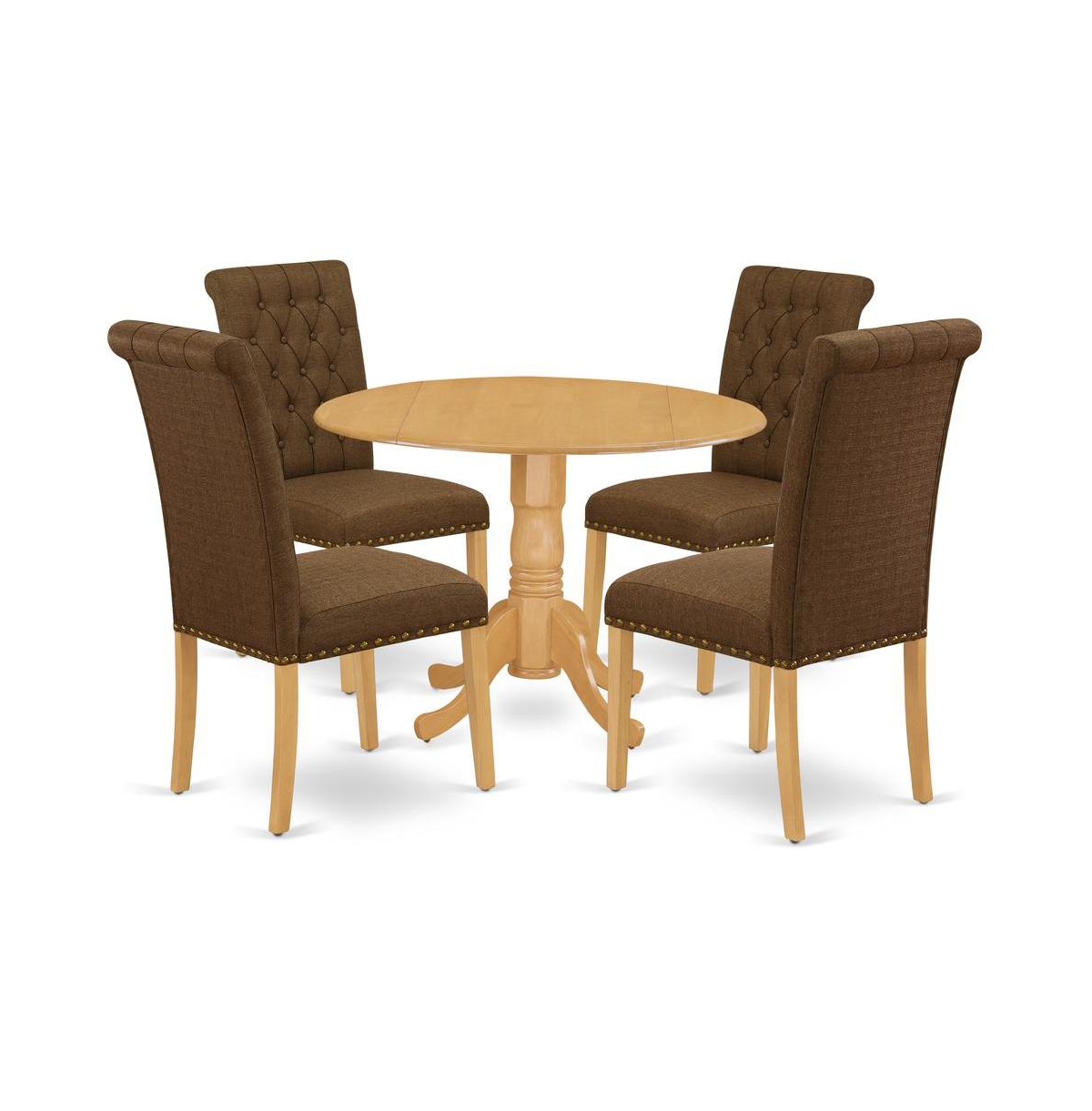 Click here for East West Furniture Dining Room Set Oak - Oak prices