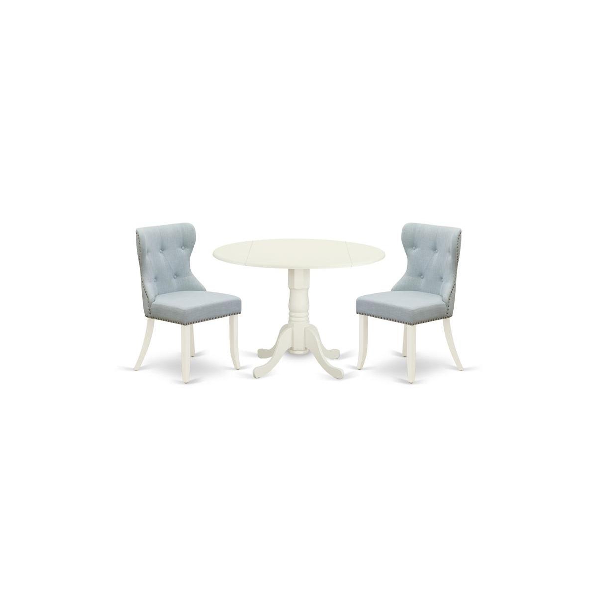 Click here for East West Furniture dining table set of two fantas... prices