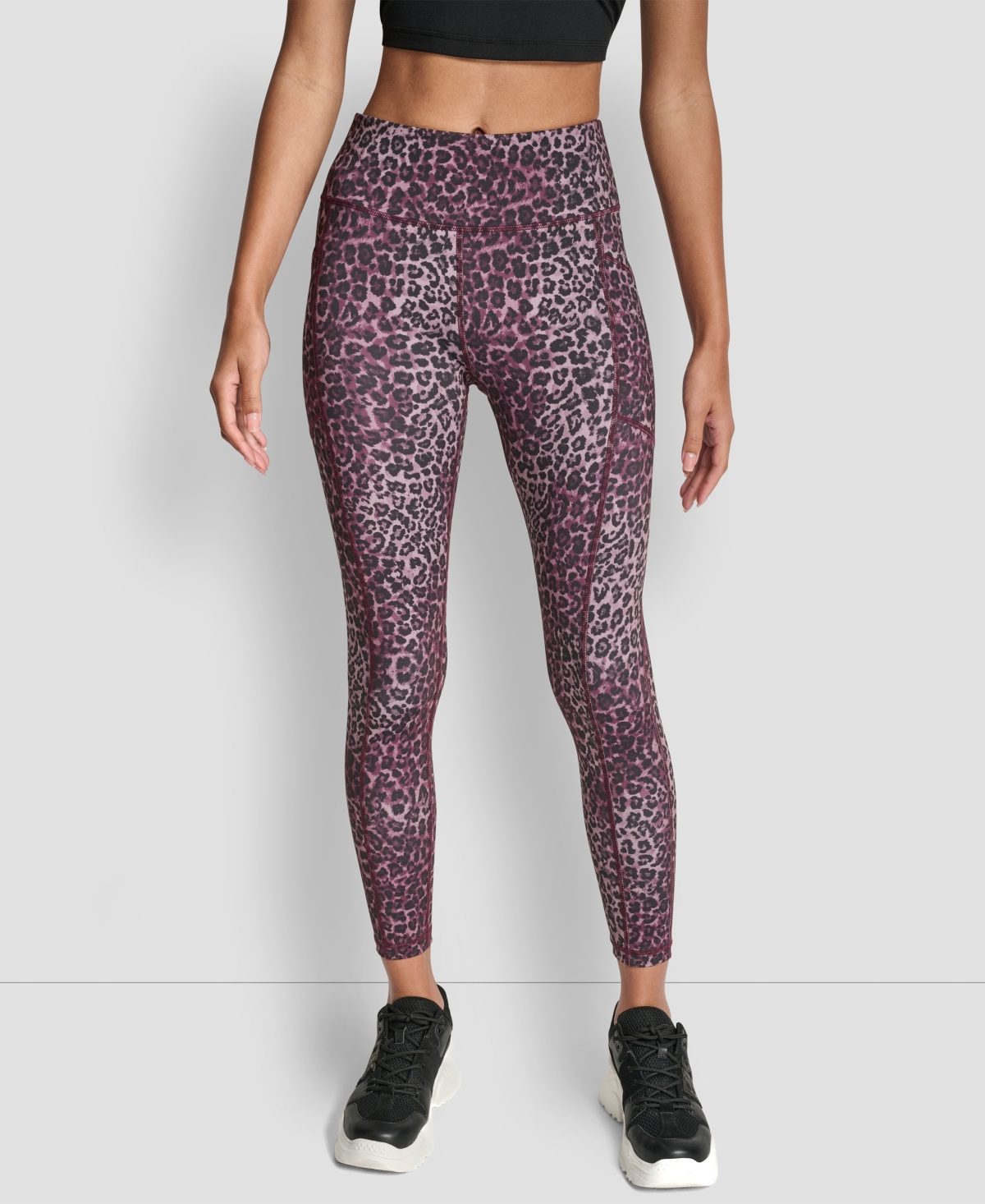 Click here for Dkny Sport Womens Printed High-Waist 7/8 Tights -... prices